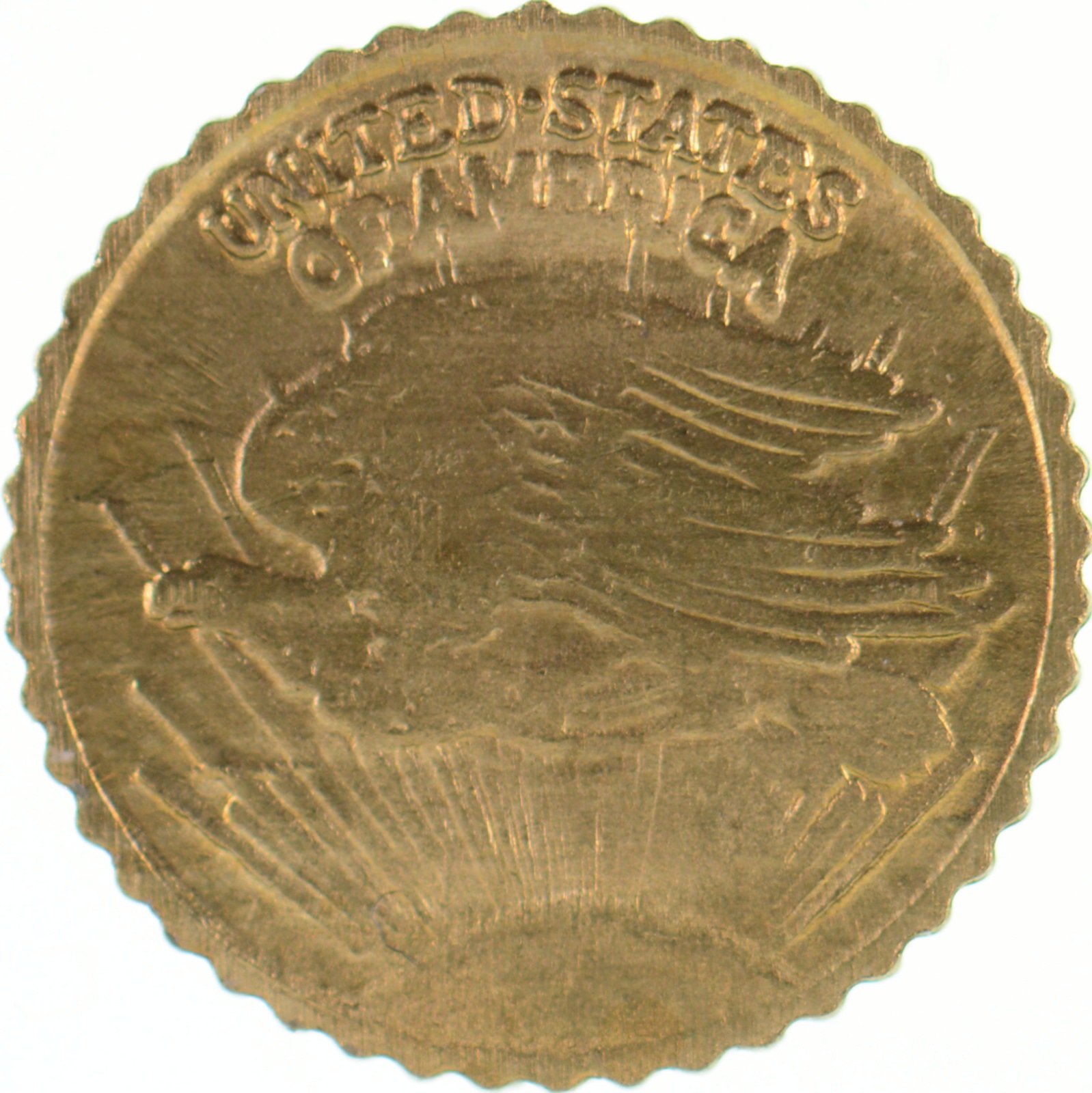 MINI Saint Gauden's Replica Gold Coin | Property Room