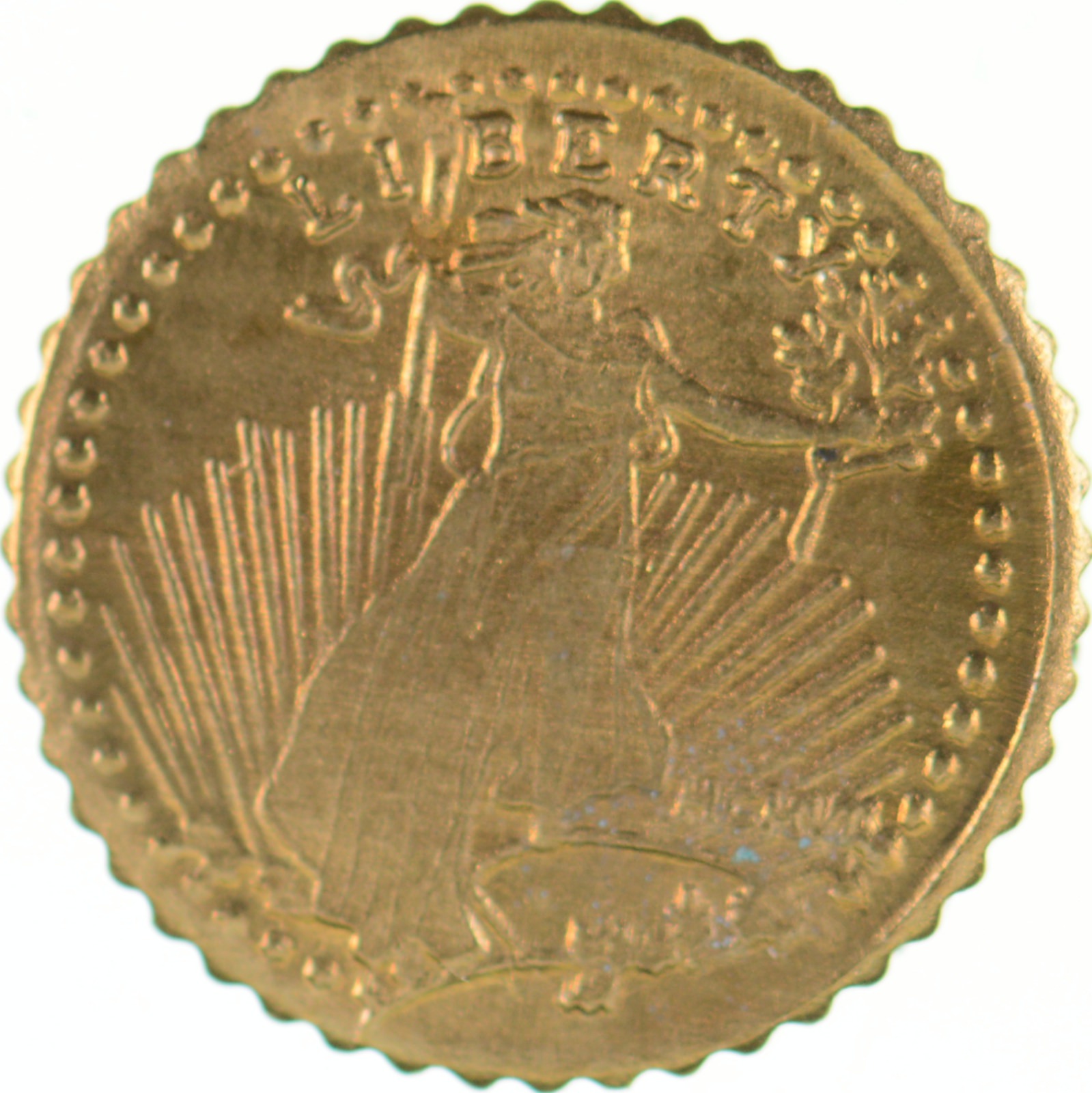 MINI Saint Gauden's Replica Gold Coin | Property Room