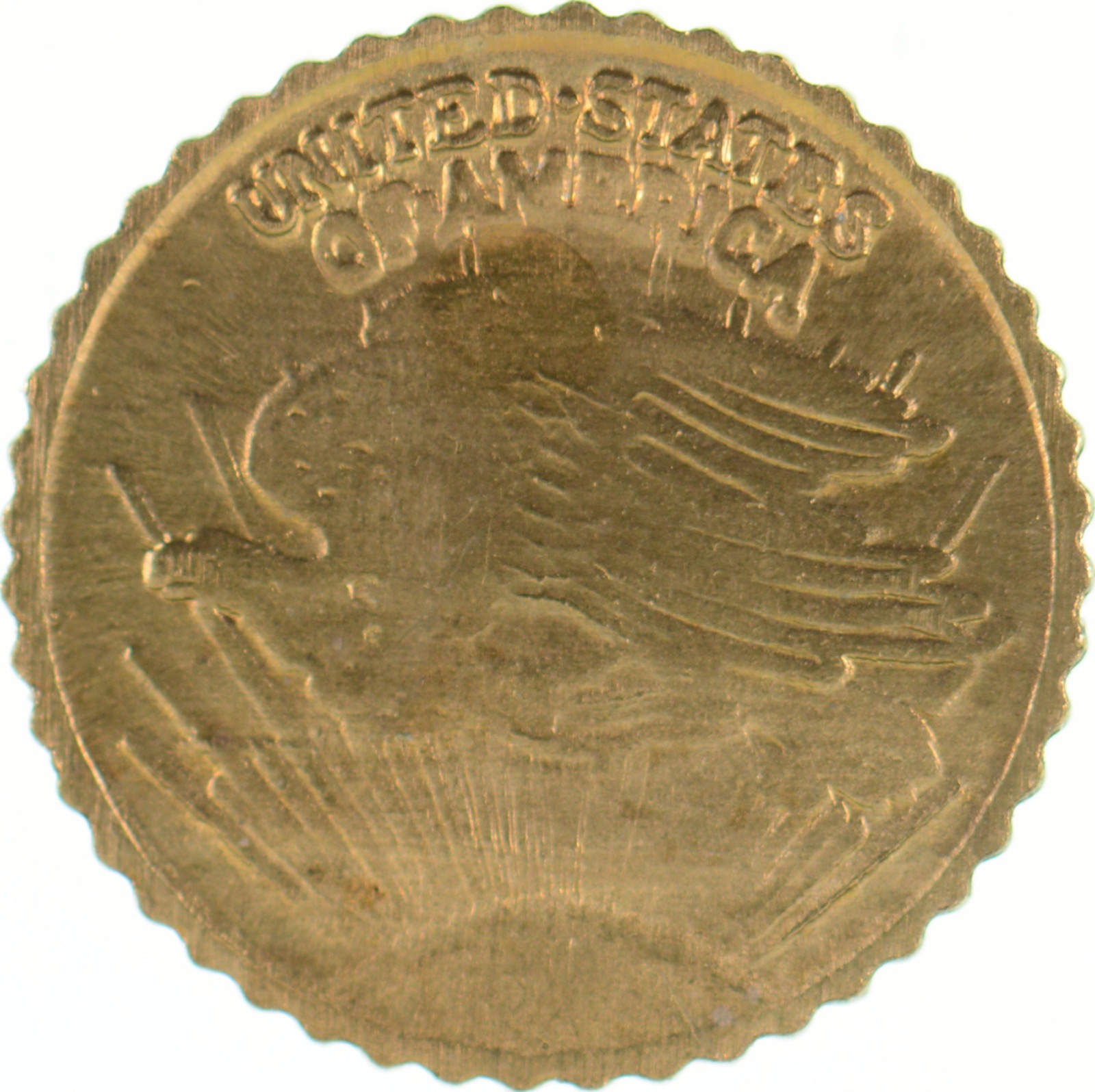 MINI Saint Gauden's Replica Gold Coin | Property Room