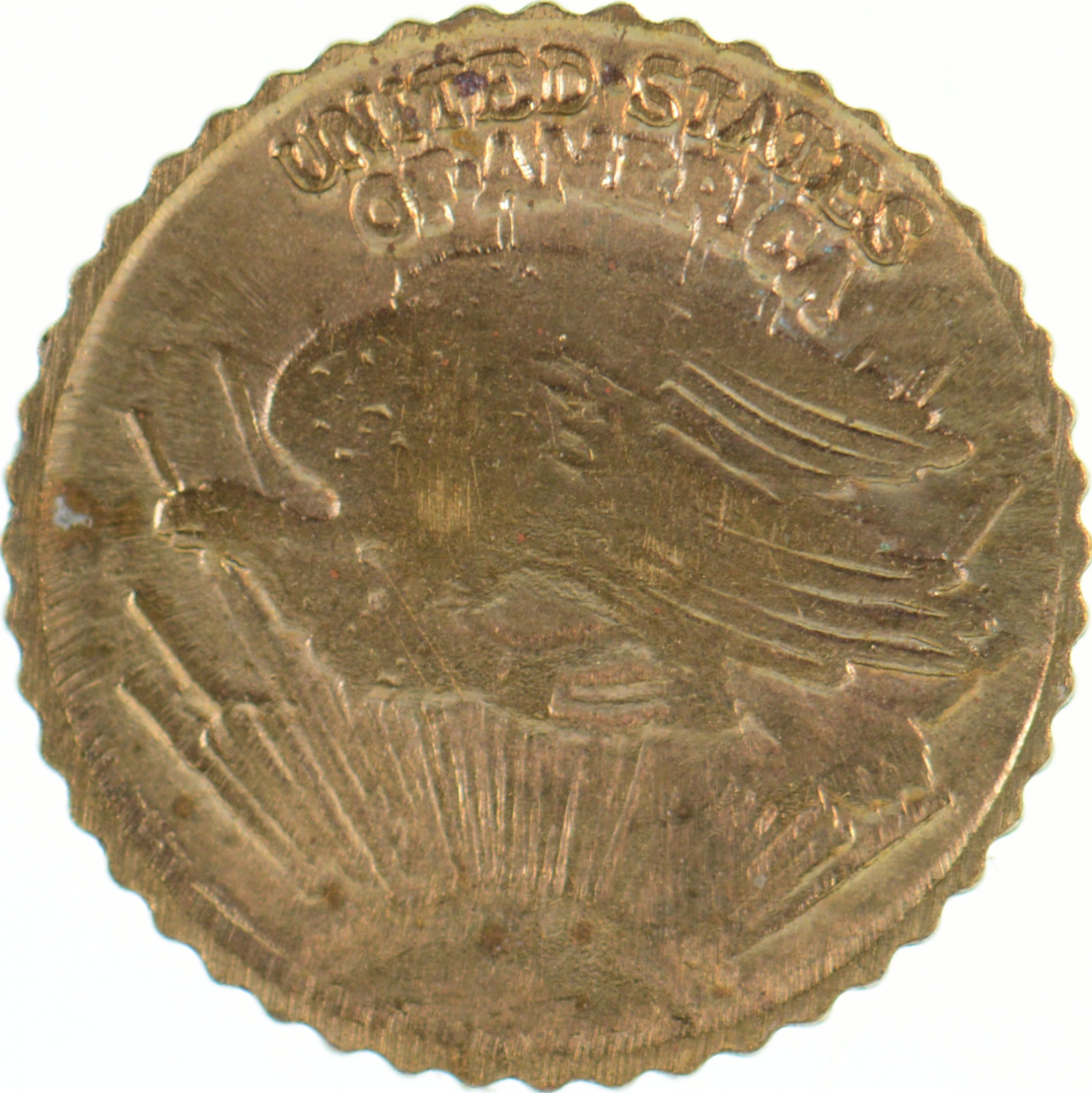 MINI Saint Gauden's Replica Gold Coin | Property Room