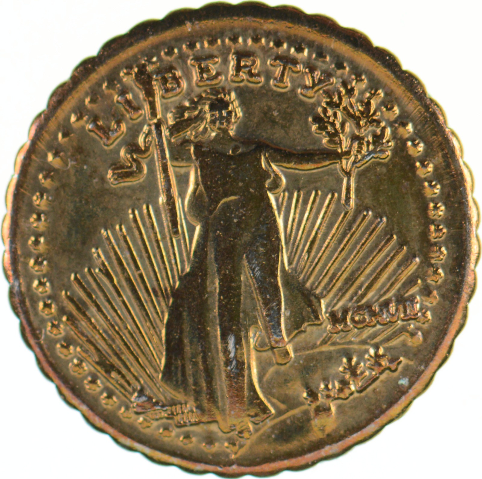 MINI Saint Gauden's Replica Gold Coin | Property Room