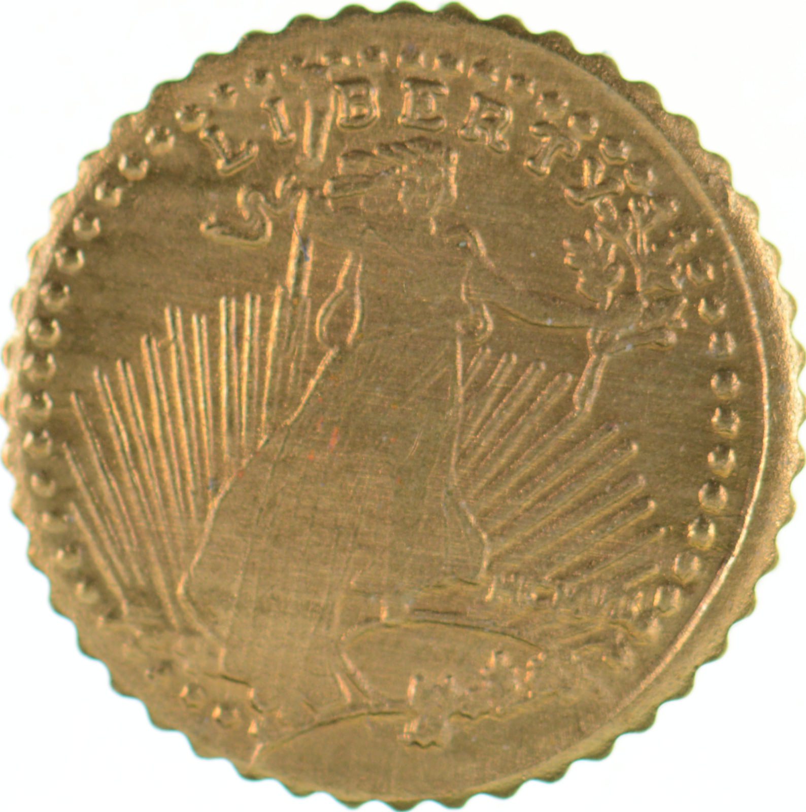 MINI Saint Gauden's Replica Gold Coin | Property Room