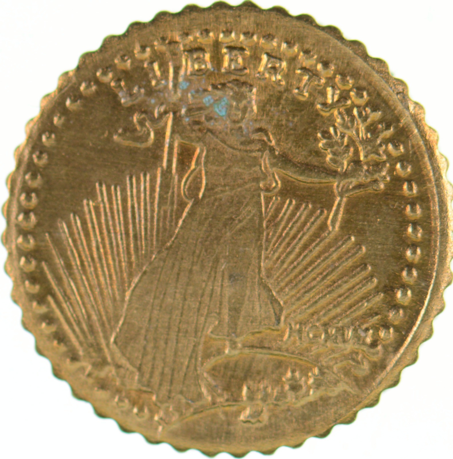 MINI Saint Gauden's Replica Gold Coin | Property Room