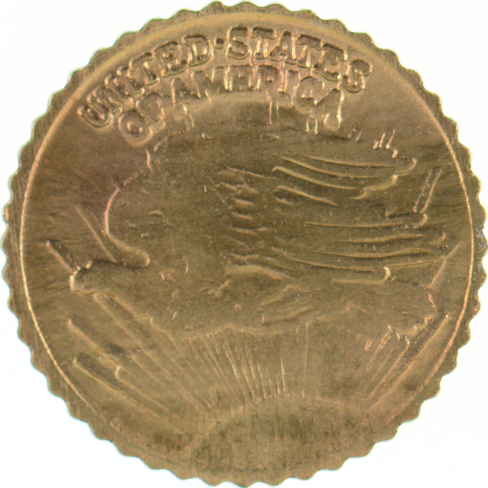 MINI Saint Gauden's Replica Gold Coin | Property Room