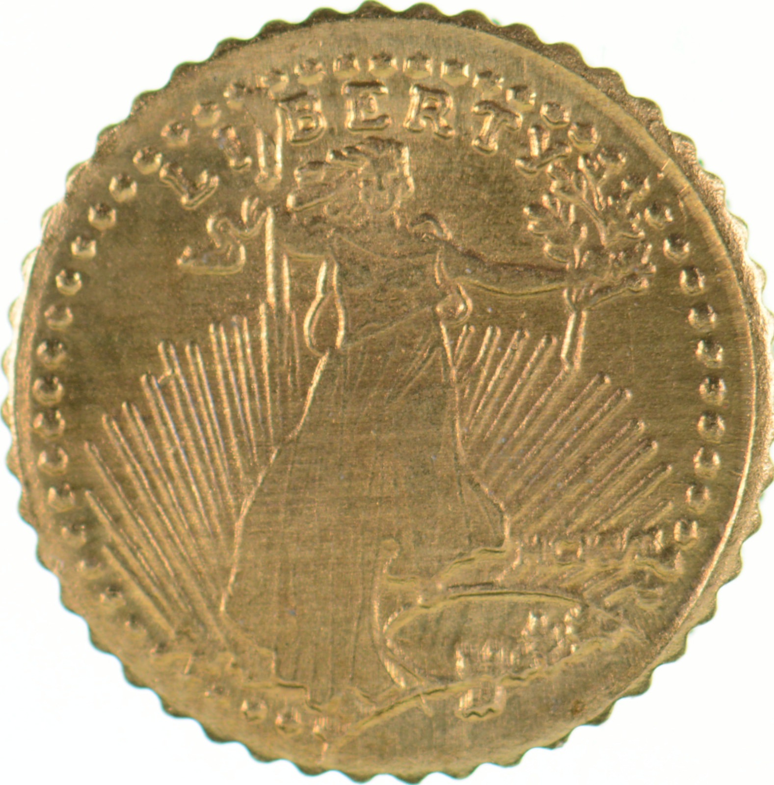 MINI Saint Gauden's Replica Gold Coin | Property Room