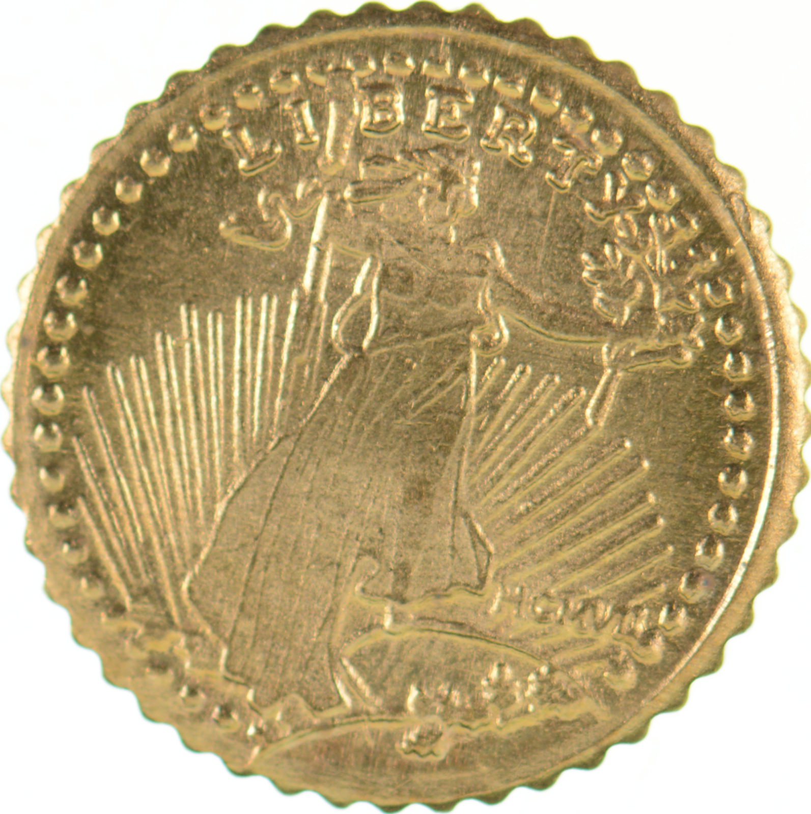 MINI Saint Gauden's Replica Gold Coin | Property Room