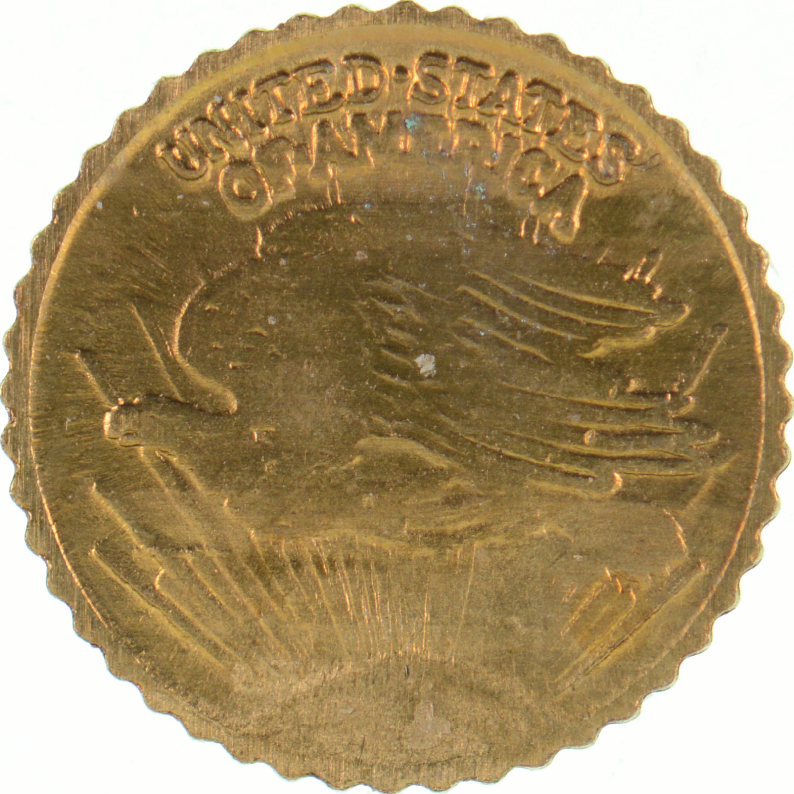 MINI Saint Gauden's Replica Gold Coin | Property Room