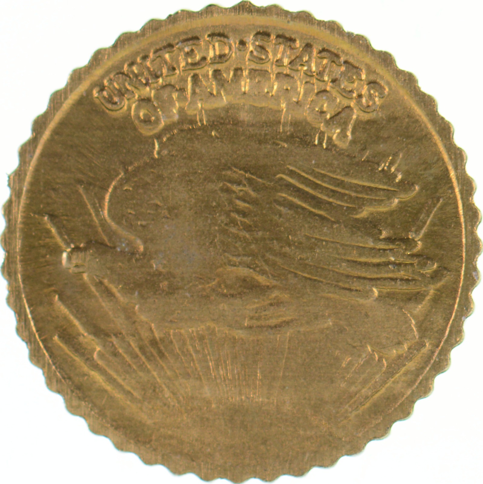 MINI Saint Gauden's Replica Gold Coin | Property Room