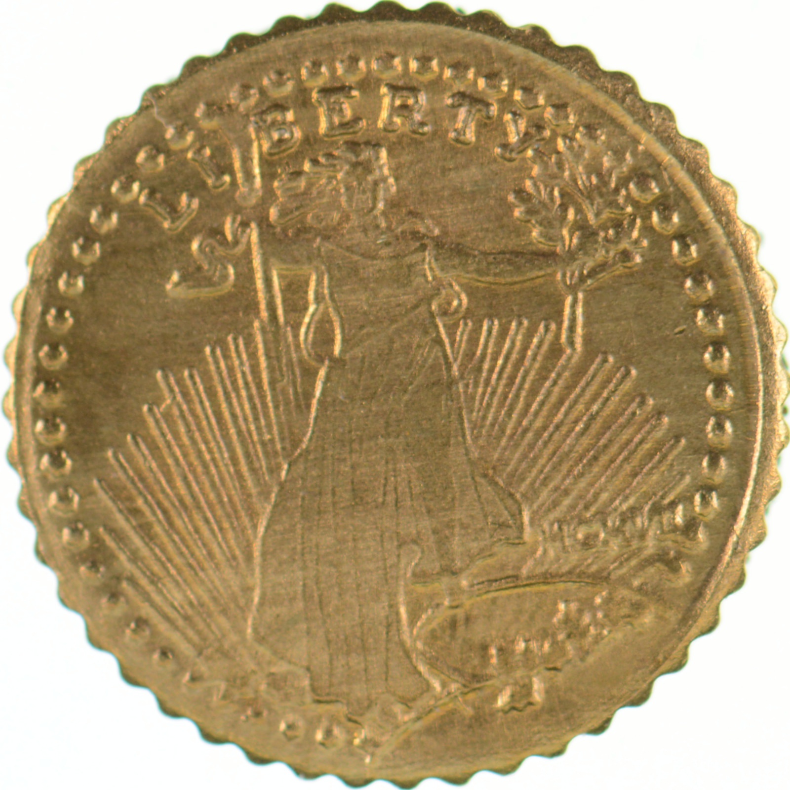 MINI Saint Gauden's Replica Gold Coin | Property Room