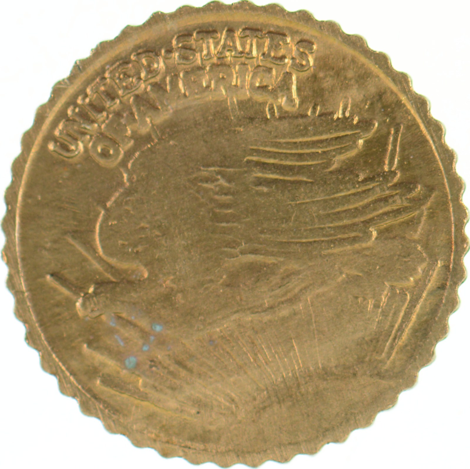 MINI Saint Gauden's Replica Gold Coin | Property Room