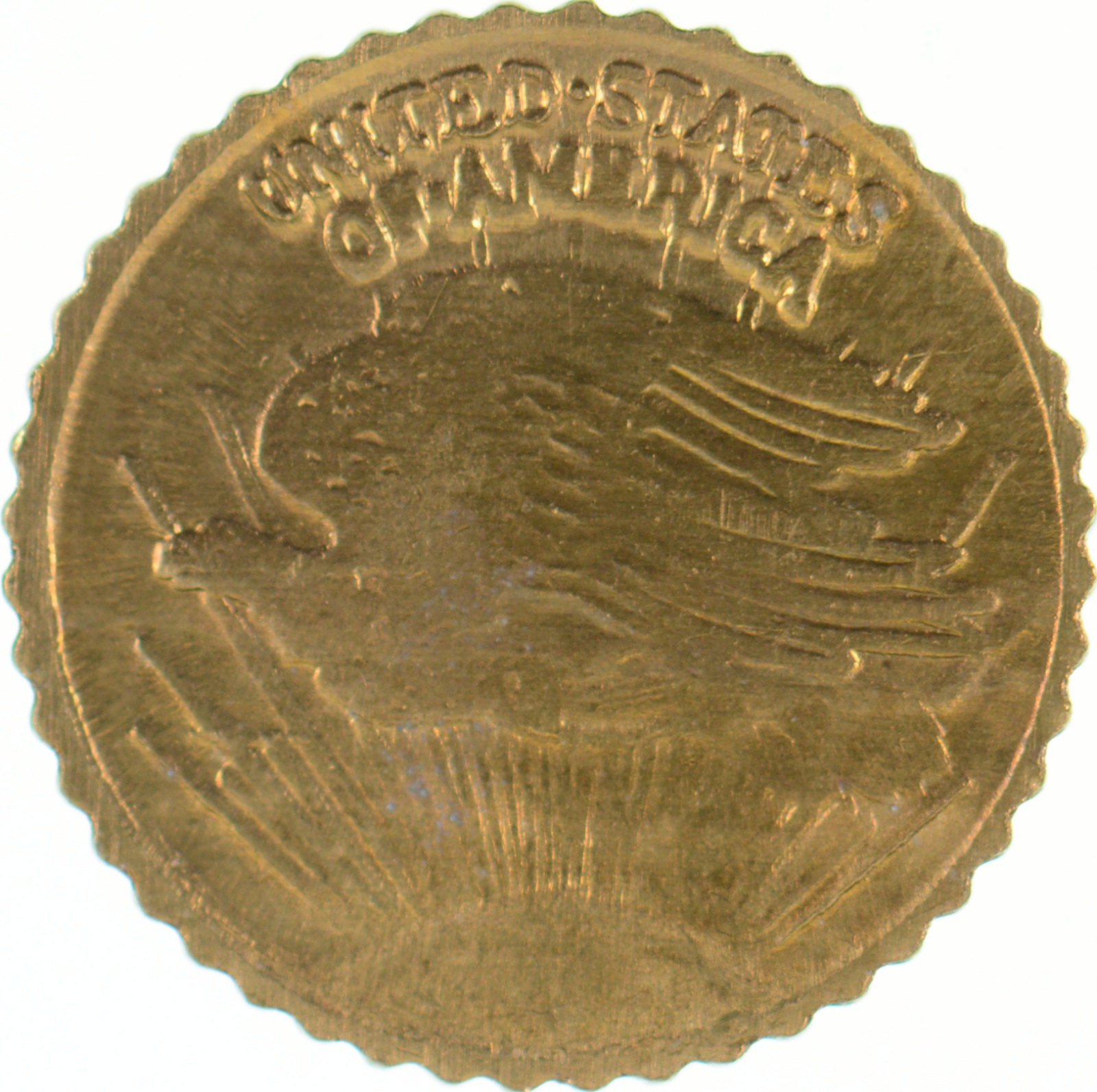 MINI Saint Gauden's Replica Gold Coin | Property Room