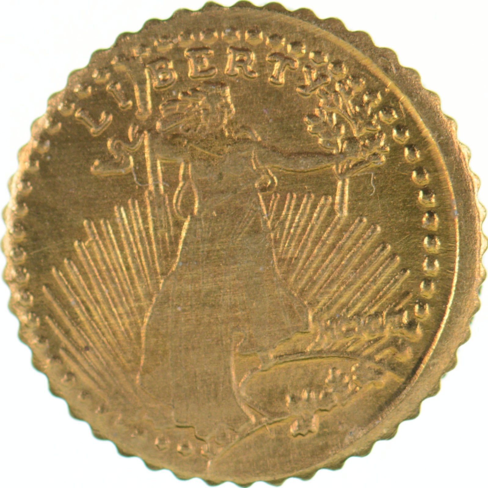 MINI Saint Gauden's Replica Gold Coin | Property Room
