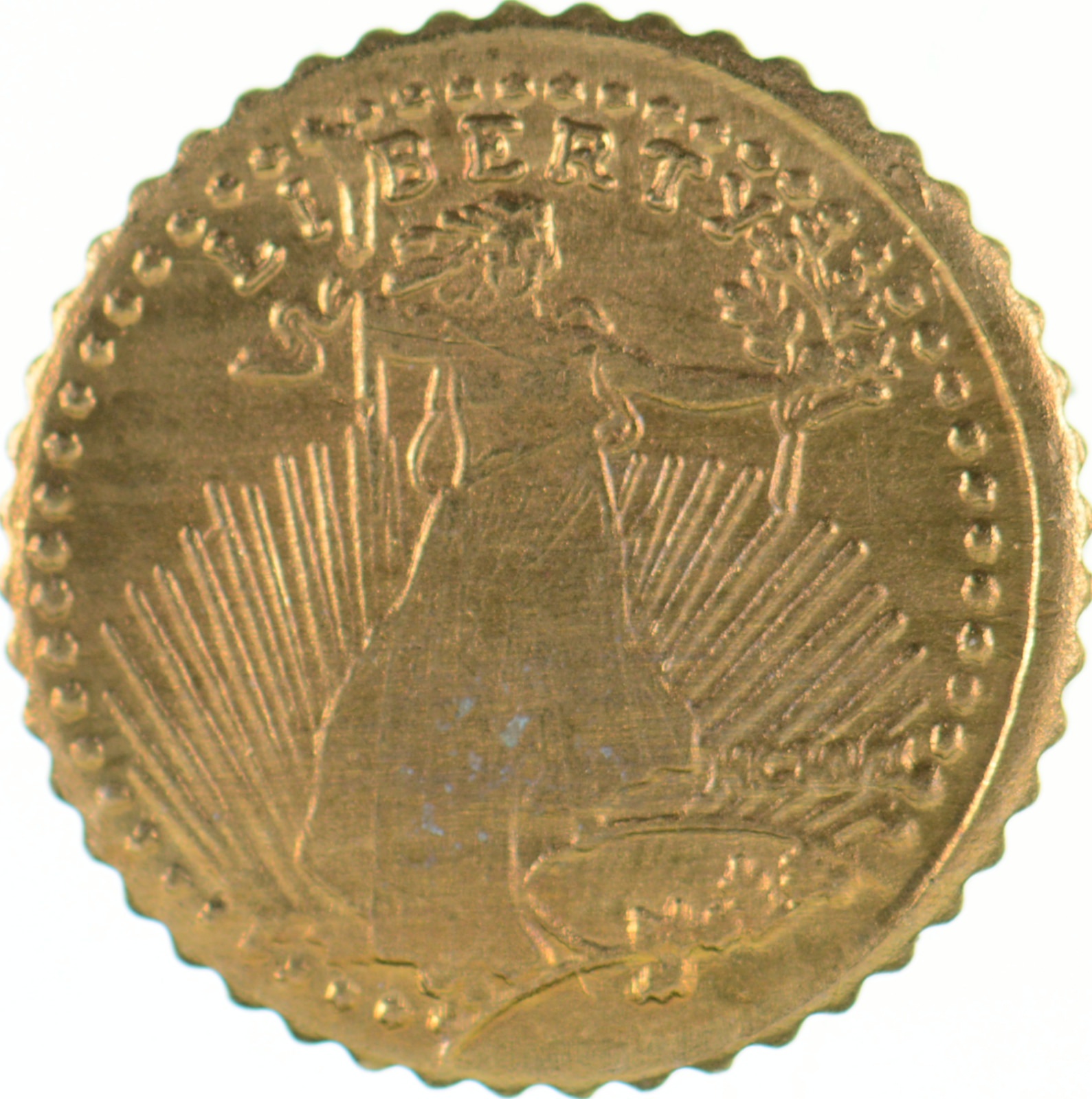 MINI Saint Gauden's Replica Gold Coin | Property Room