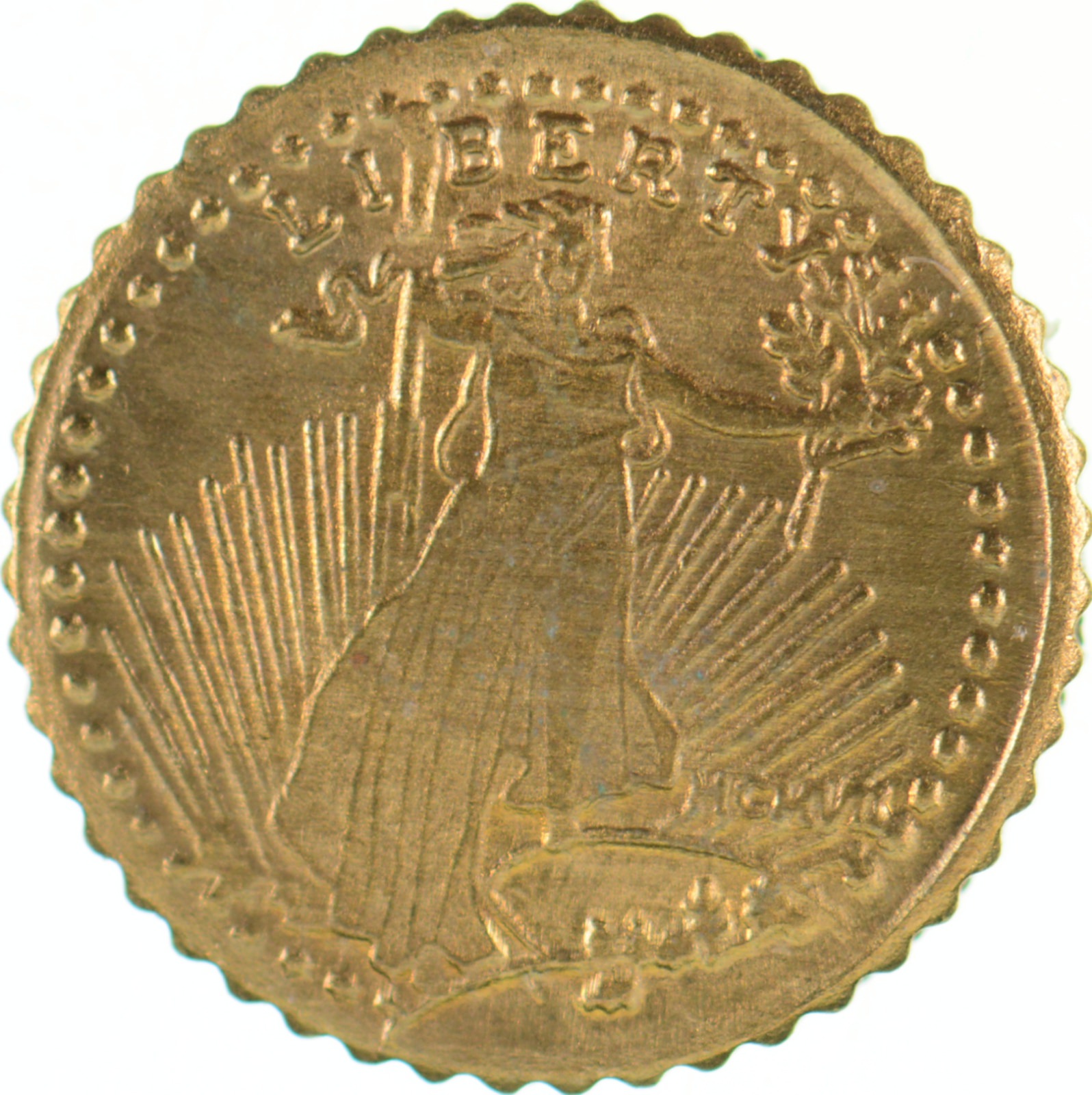 MINI Saint Gauden's Replica Gold Coin | Property Room
