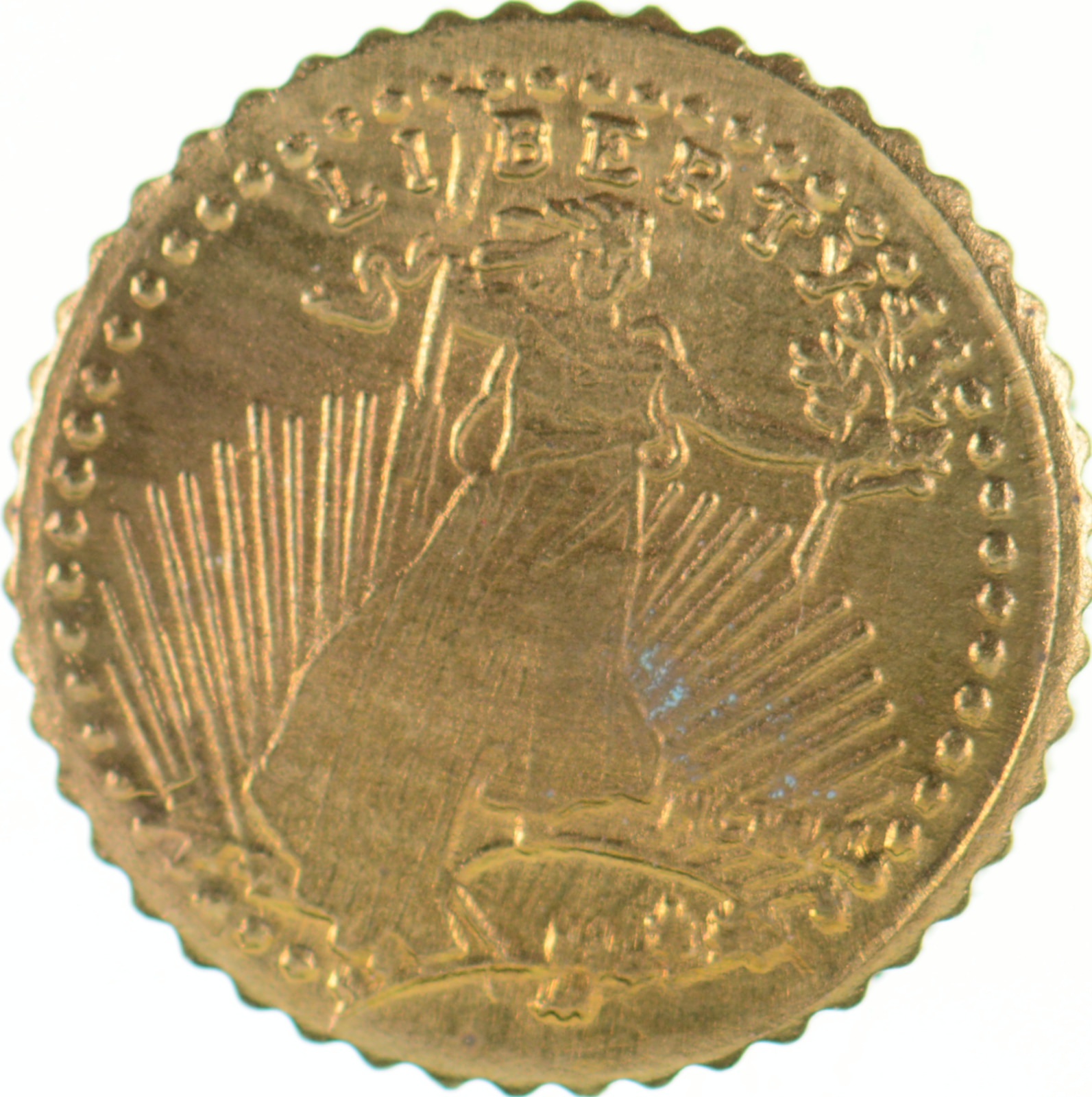 MINI Saint Gauden's Replica Gold Coin | Property Room