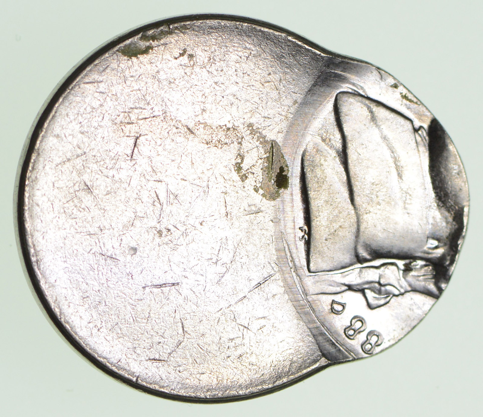 Mint Error 1988-D Jefferson Nickel - Struck Off-Center - Circulated ...