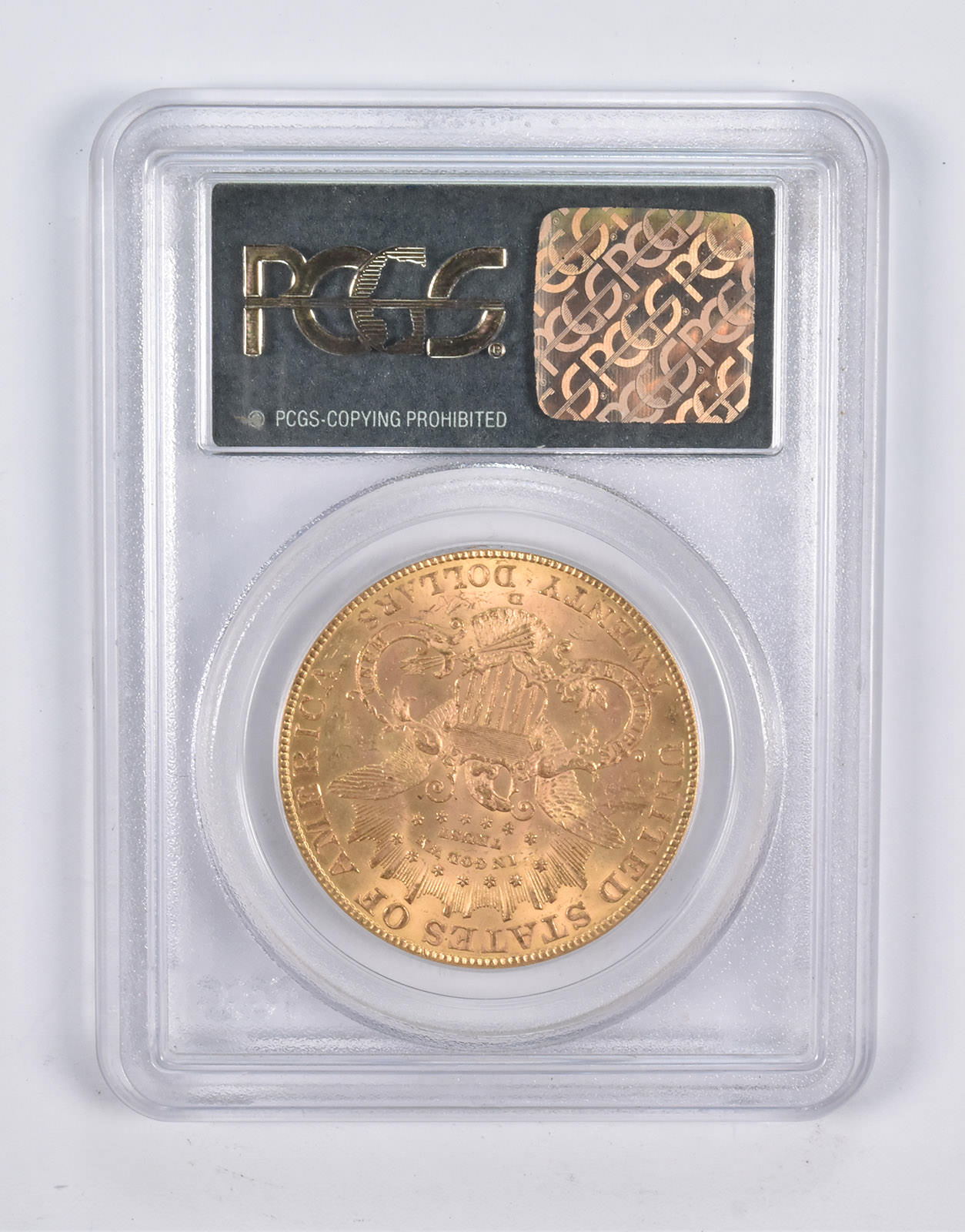 MS61 1906-D $20 Liberty Head Gold Double Eagle PCGS | Property Room