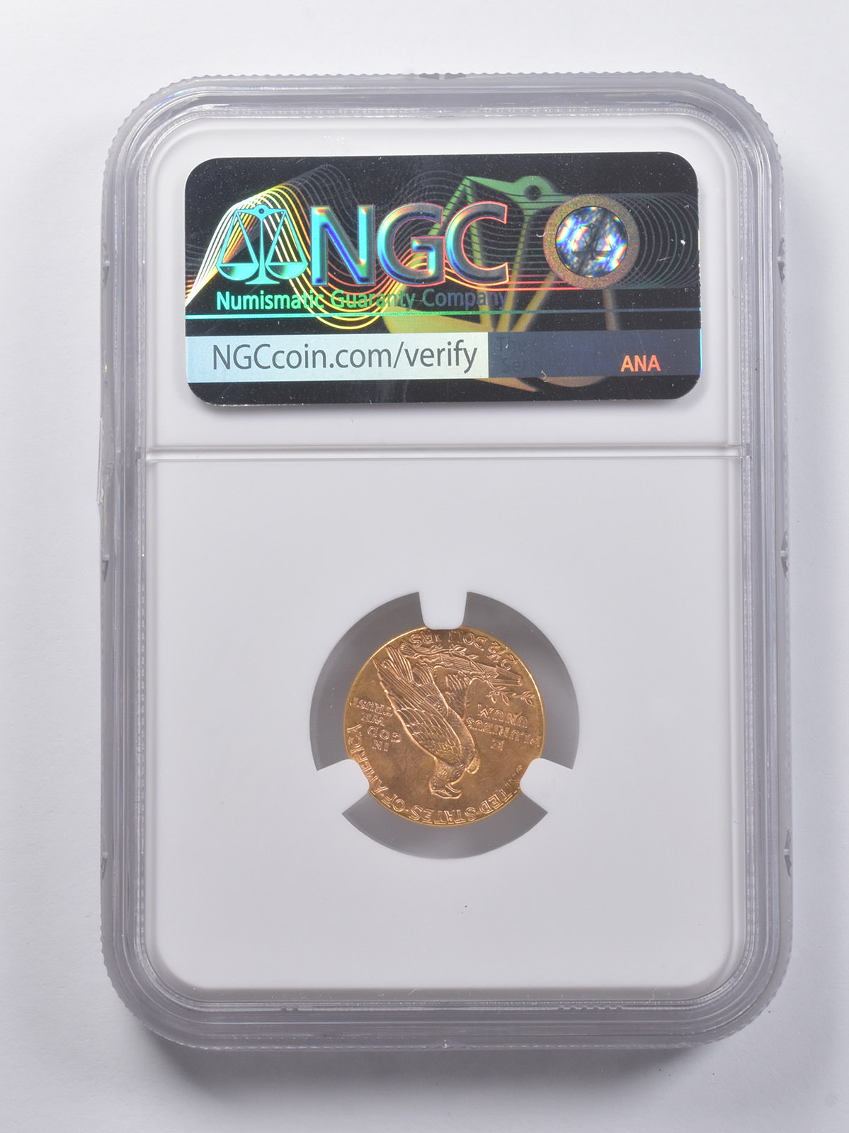 MS62 1913 $2.50 Indian Head Gold Quarter Eagle NGC | Property Room