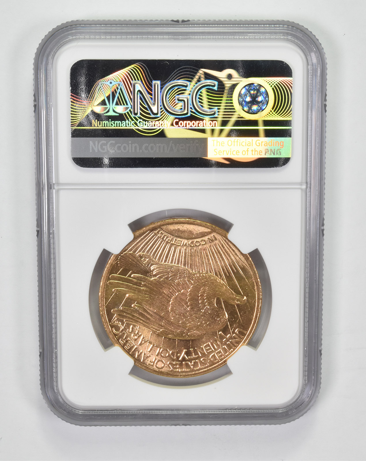 MS62 1922 $20 Saint-Gaudens Gold Double Eagle - Graded NGC | Property Room