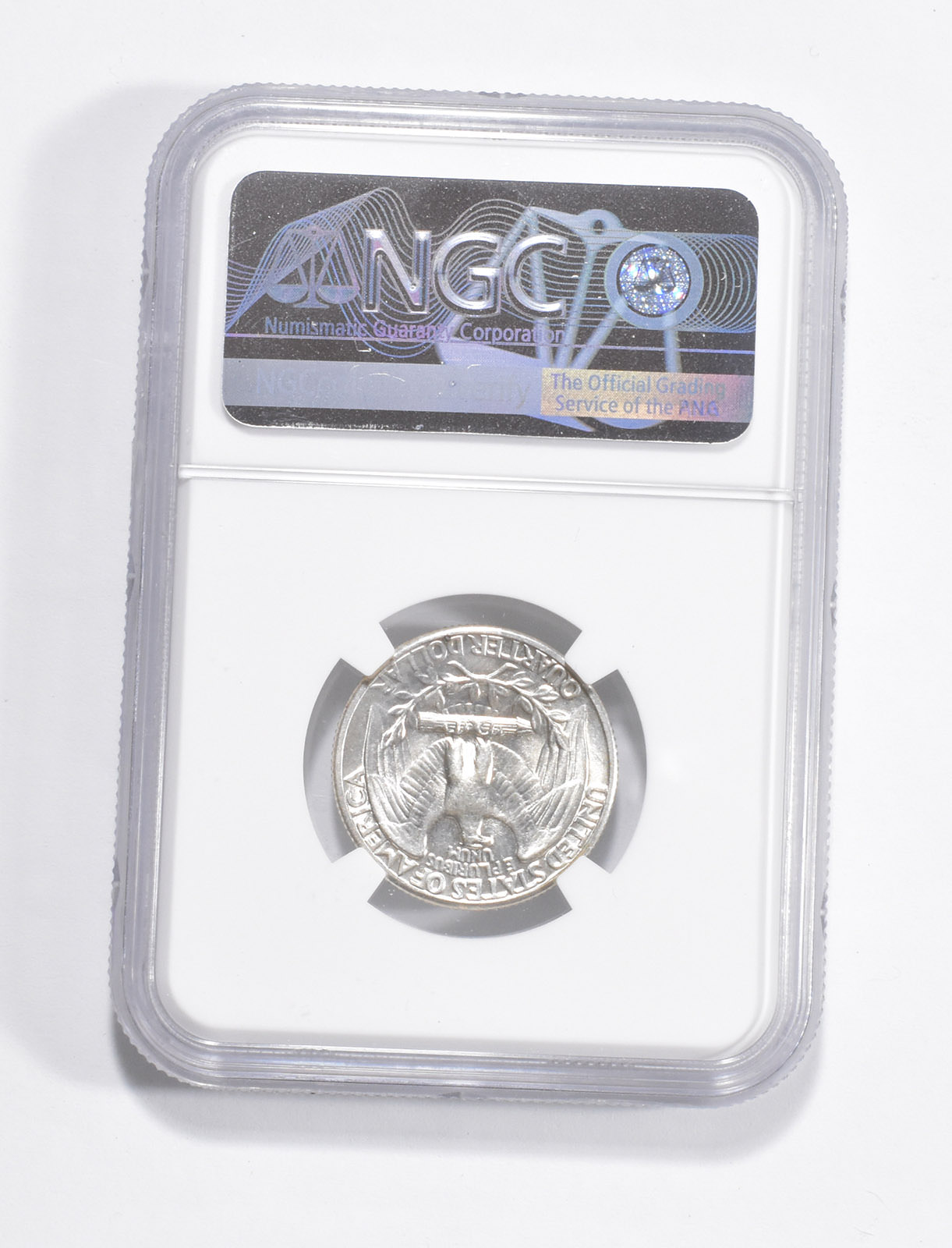 MS63 1937 Washington Quarter - Graded NGC | Property Room