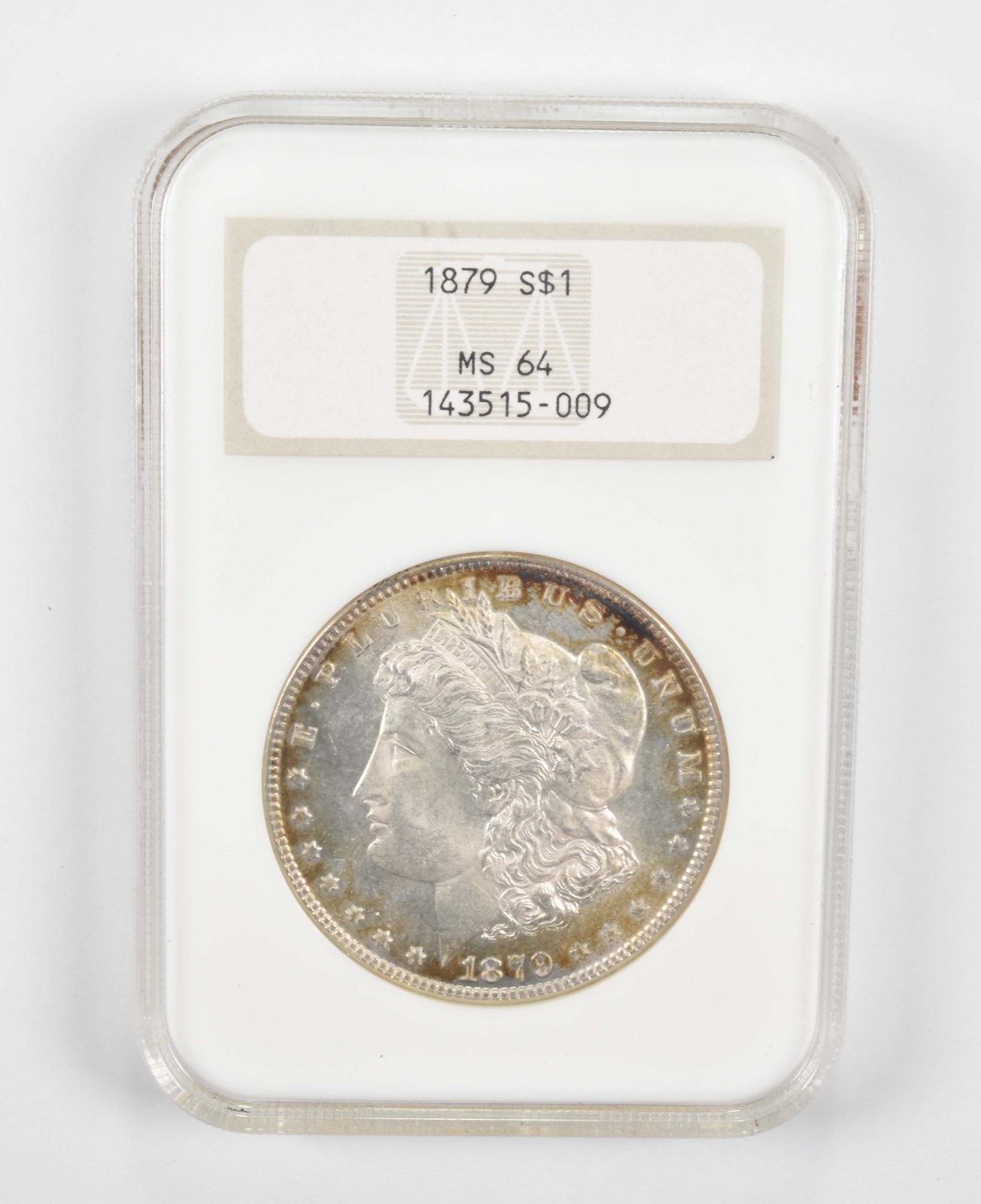 MS64 1879 Morgan Silver Dollar - Graded NGC | Property Room