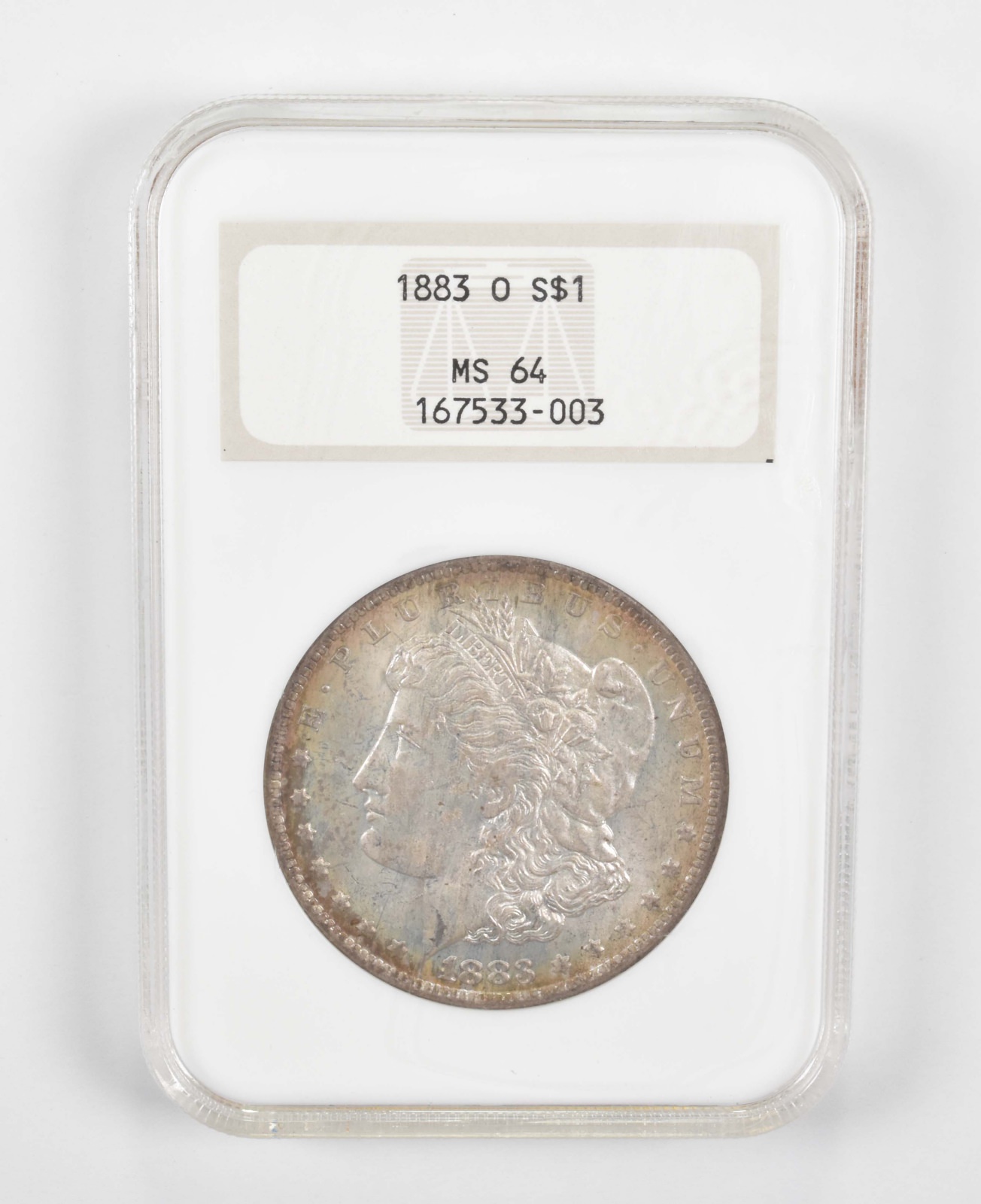MS64 1883-O Morgan Silver Dollar - Graded NGC | Property Room