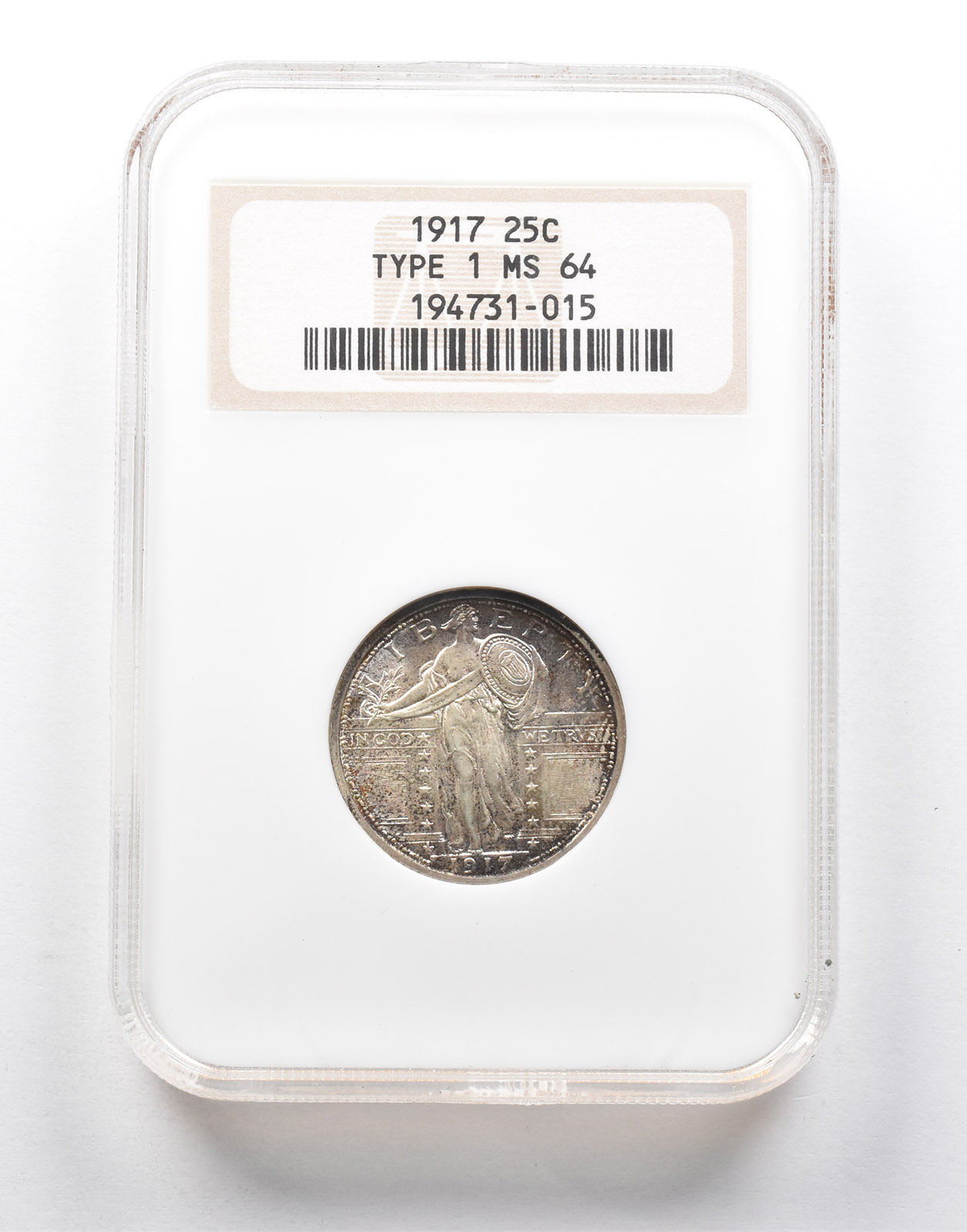 MS64 1917 Standing Liberty Quarter Type 1 NGC FH? Upgrade? | Property Room