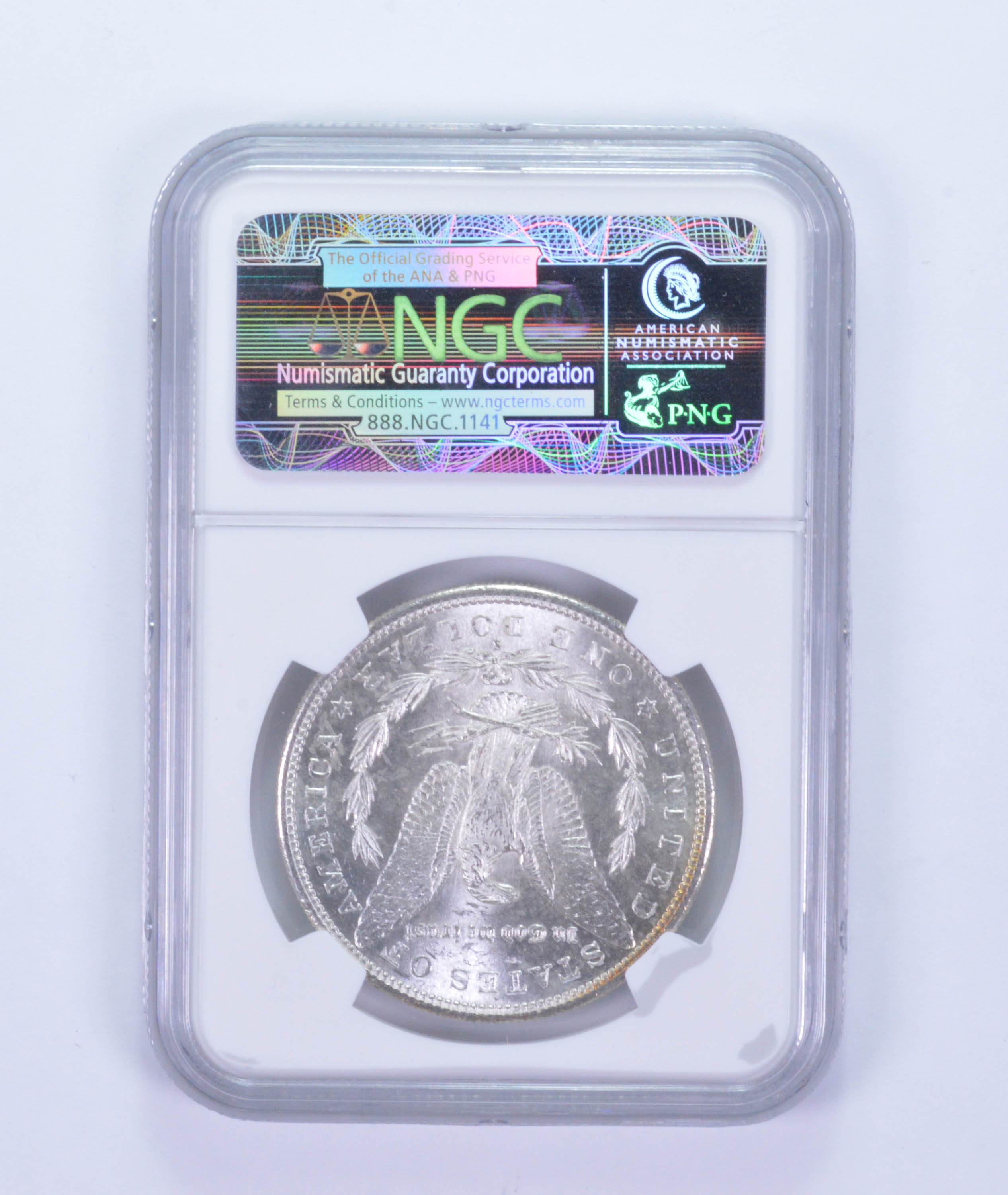 MS65 1881-S Morgan Silver Dollar - Graded NGC | Property Room