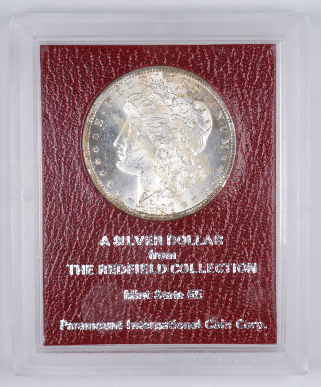 MS65 1897-S Morgan Silver Dollar - The Redfield Collection - Graded ...