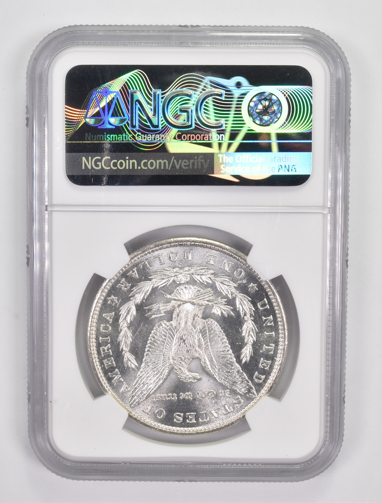 MS66+ 1880-S Morgan Silver Dollar - CAC - Graded NGC | Property Room