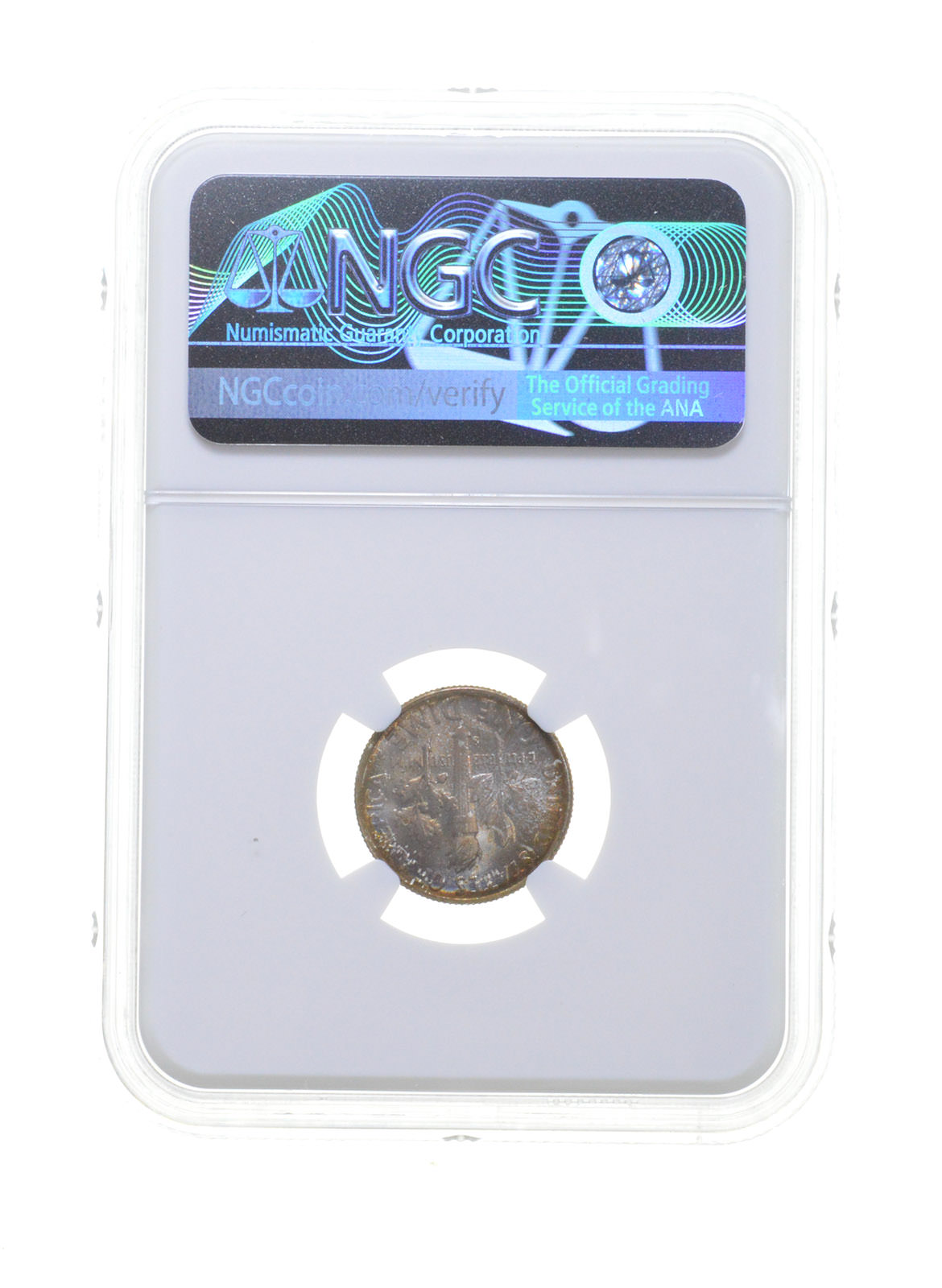 MS67 1950-S Roosevelt Dime - Graded NGC Crusty Original | Property Room