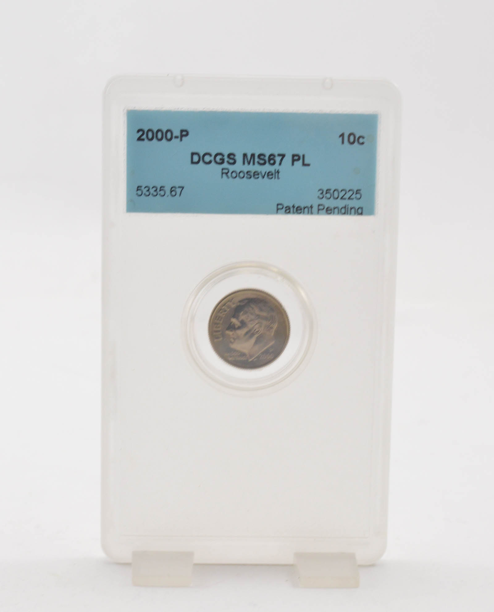 MS67 PL 2000-P Roosevelt Dime - Slabbed | Property Room