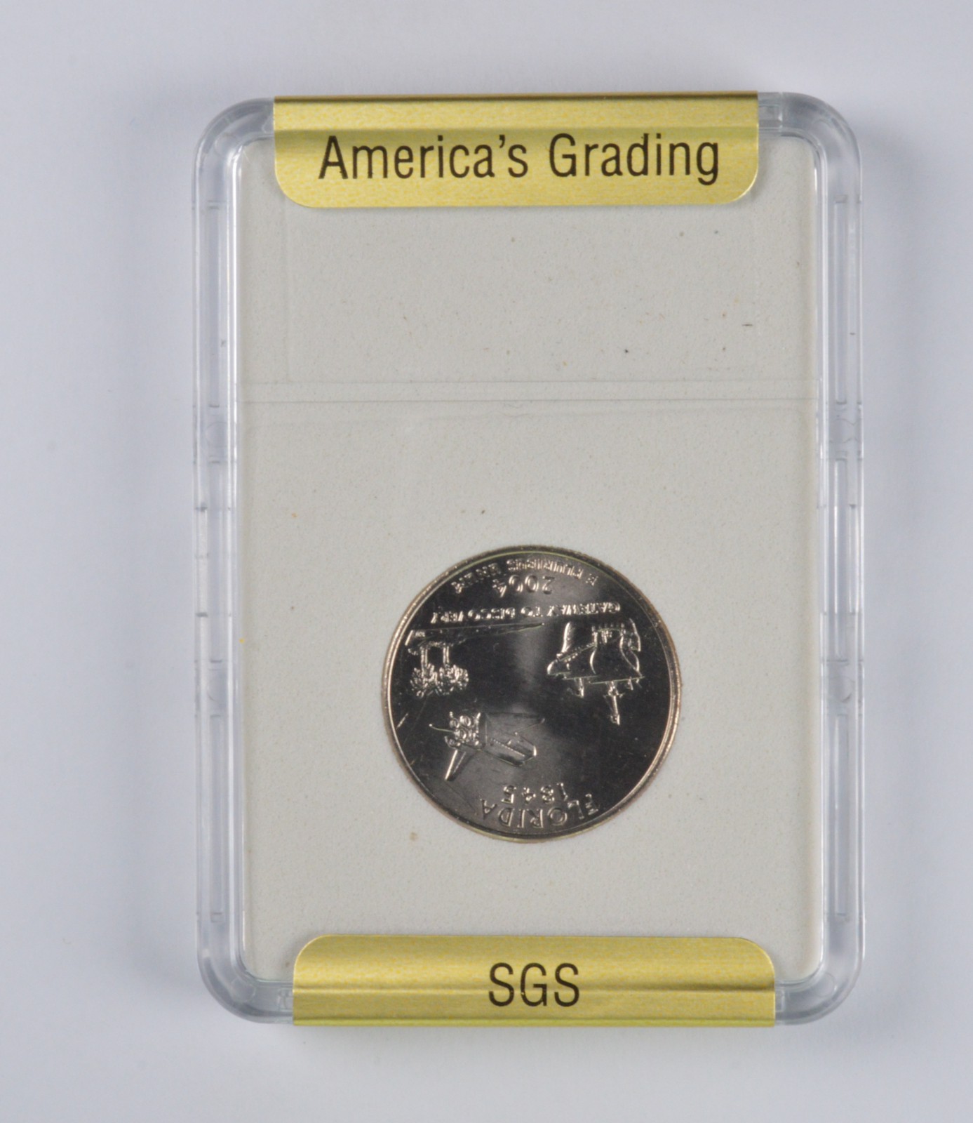 MS70 2004-D Florida State Quarter - Slabbed | Property Room