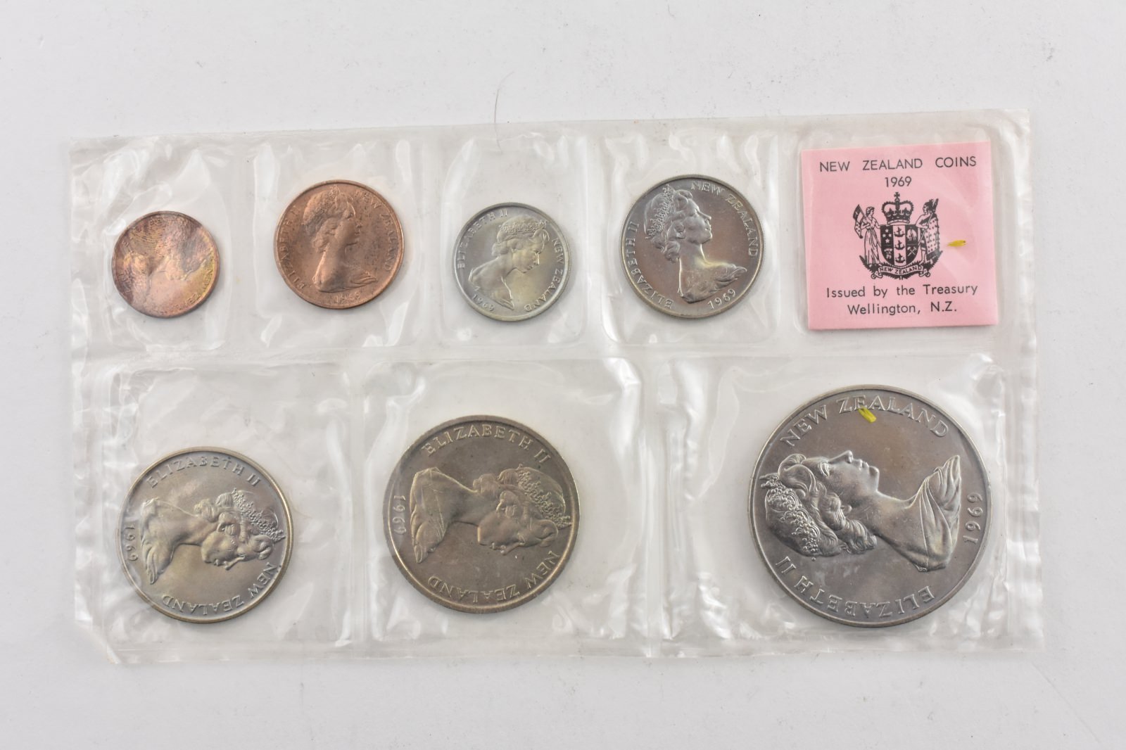 New Zealand Treasury - 1969 Souvenir Coin Set | Property Room