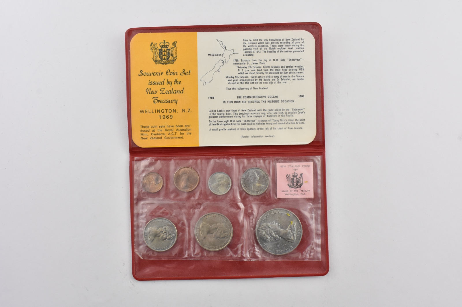 New Zealand Treasury - 1969 Souvenir Coin Set | Property Room