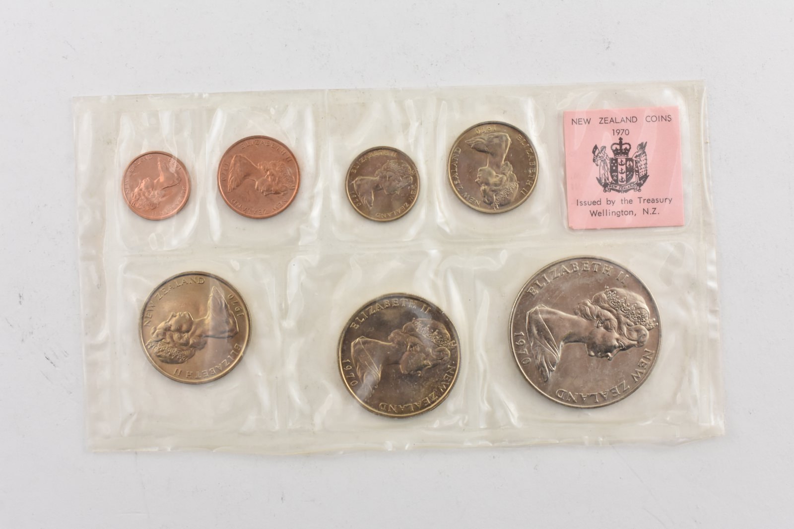 New Zealand Treasury - 1970 Souvenir Coin Set | Property Room