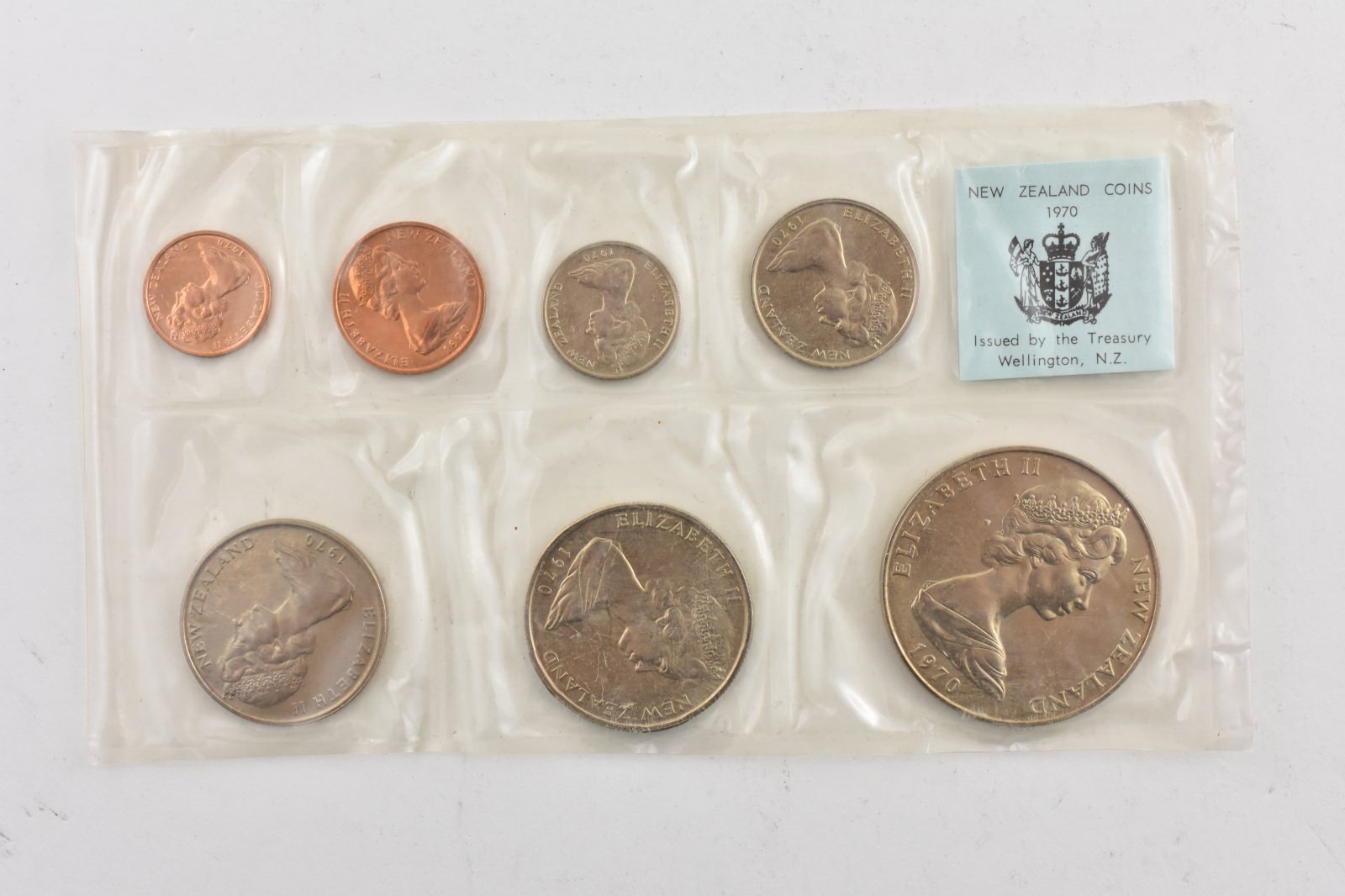New Zealand Treasury - 1970 Souvenir Coin Set | Property Room