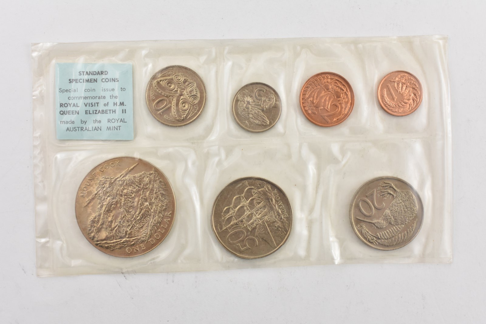 New Zealand Treasury - 1970 Souvenir Coin Set | Property Room