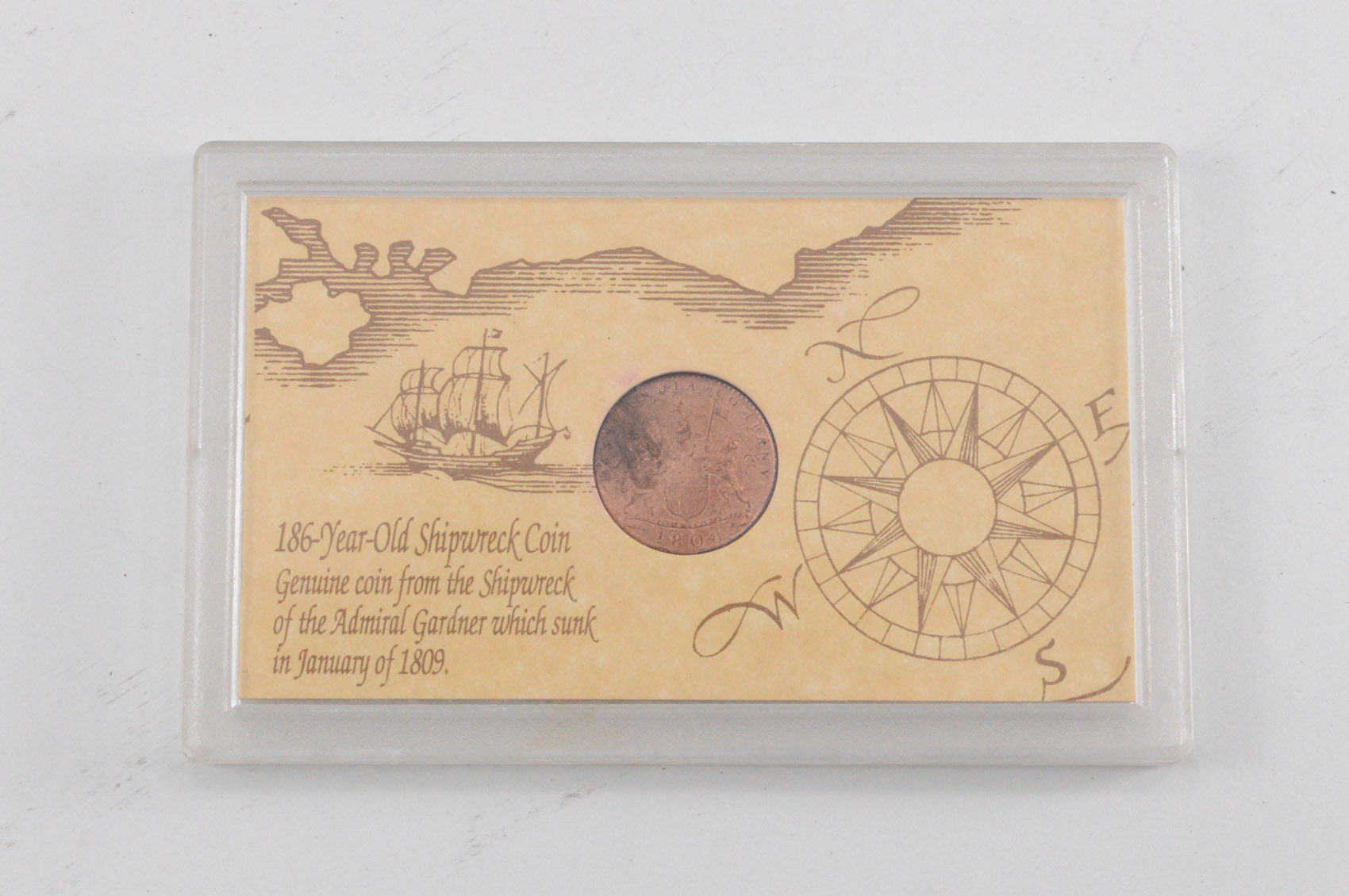 Nice! - 1808 East India Company Shipwreck Single World Coin Set ...
