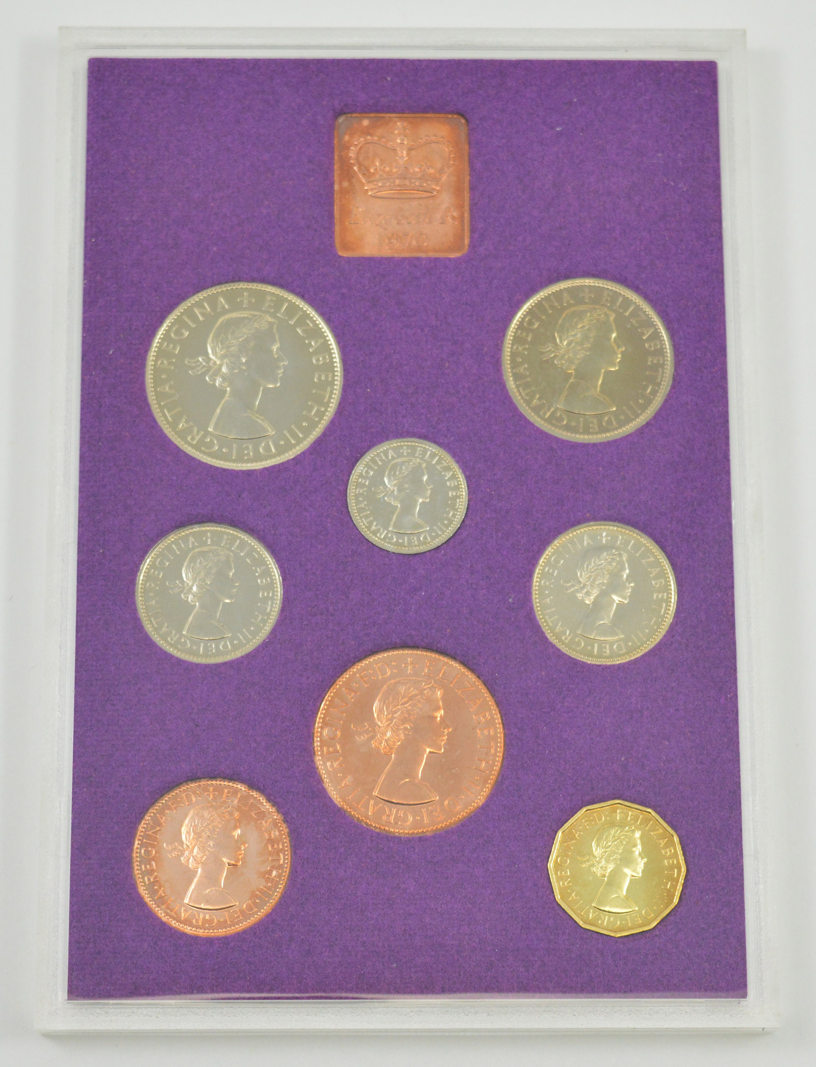 Nice! - 1970 Coinage of Great Britain and Northern Ireland 8 Coins - World Coin Set | Property Room