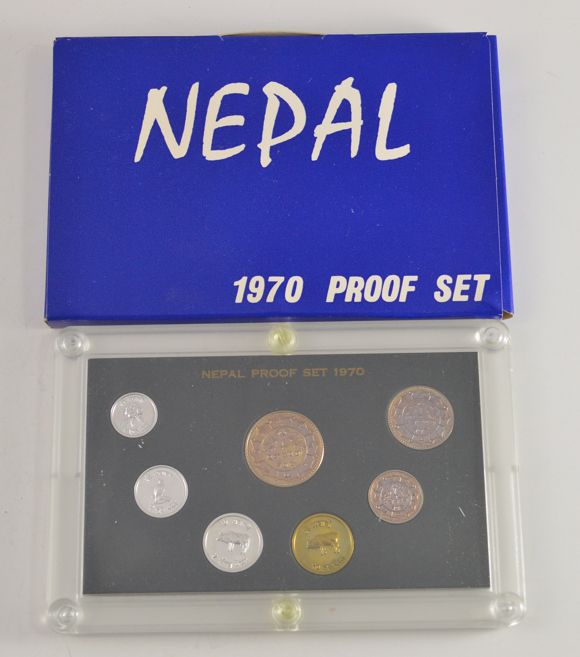 Nice! - 1970 Nepal Proof Set 7 World Coin Set | Property Room