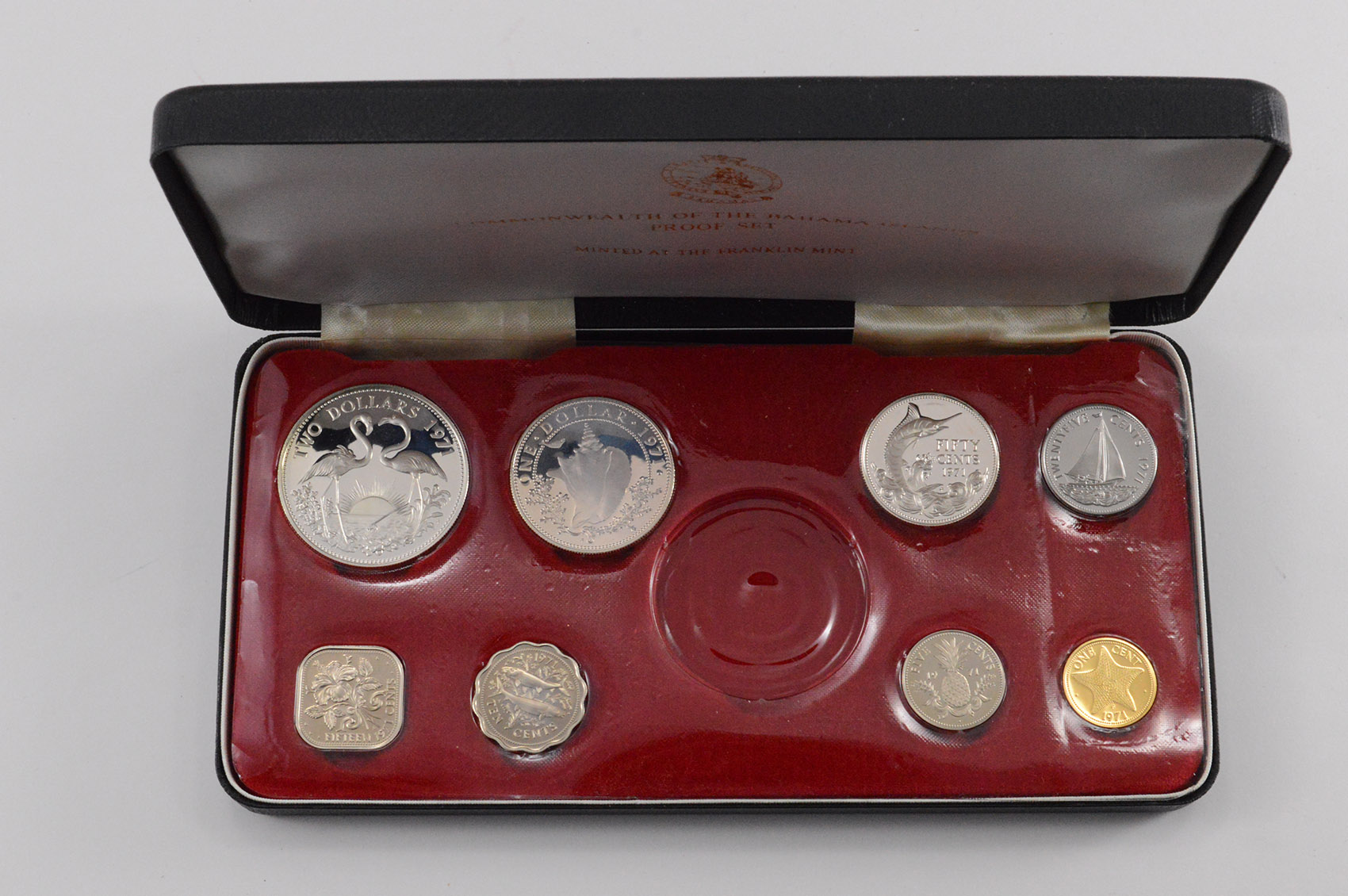 Nice! - 1971 Bahama Islands Proof 8 World Coin Set | Property Room