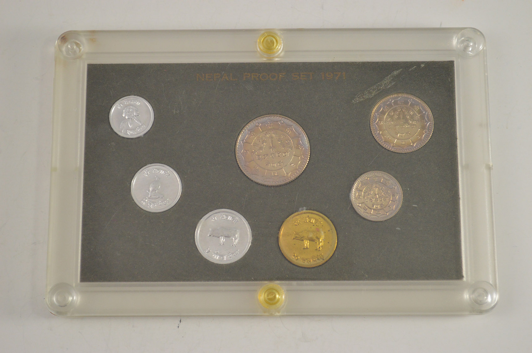 Nice! - 1971 Nepal Proof Set 7 World Coin Set | Property Room