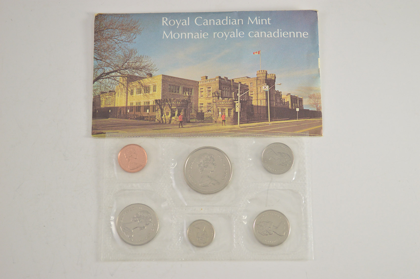 Nice! - 1975 Canada Royal Canadian Mint 6 World Coin Set | Property Room