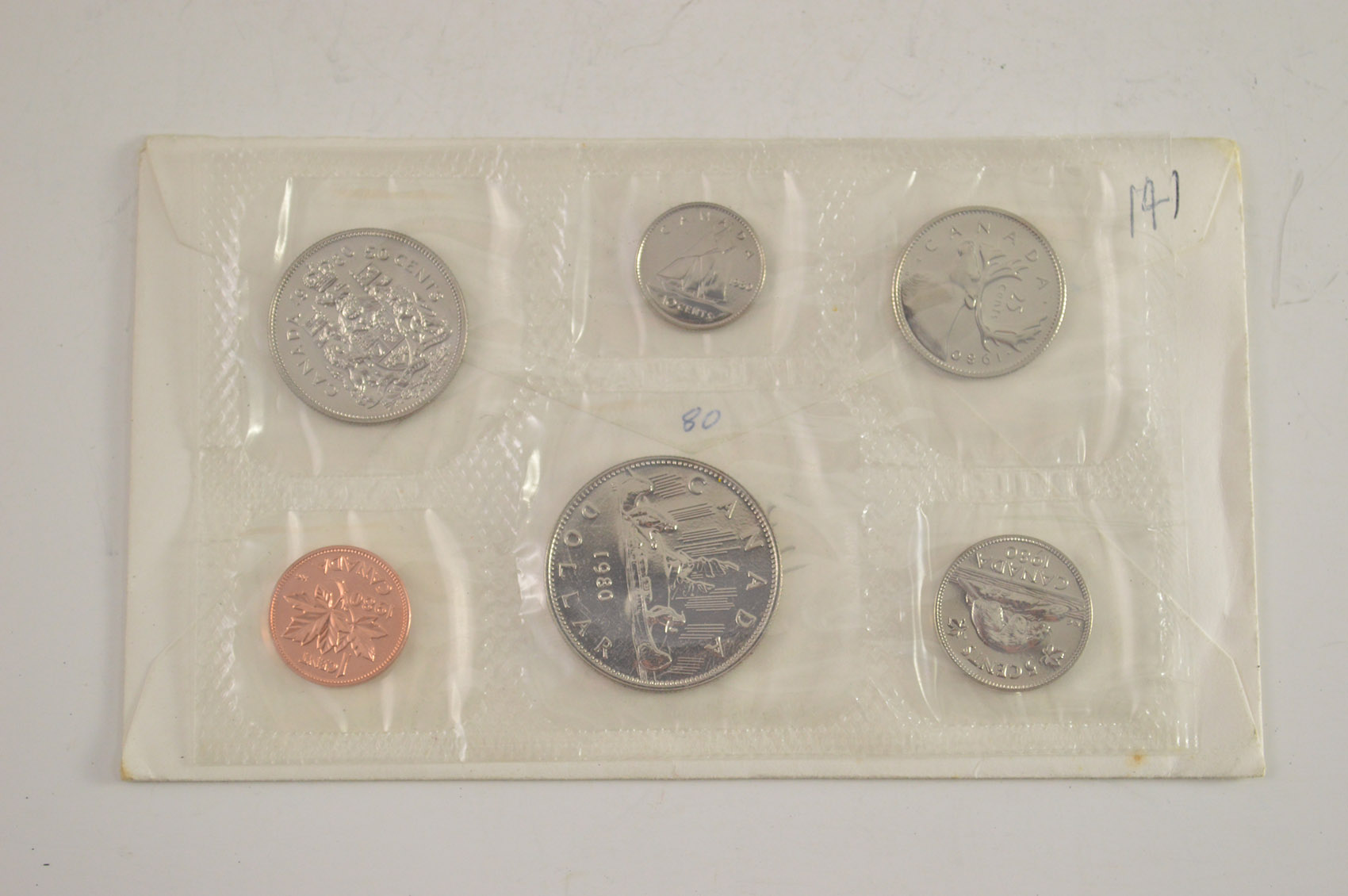 Nice! - 1980 Canada Royal Canadian Mint 6 World Coin Set | Property Room
