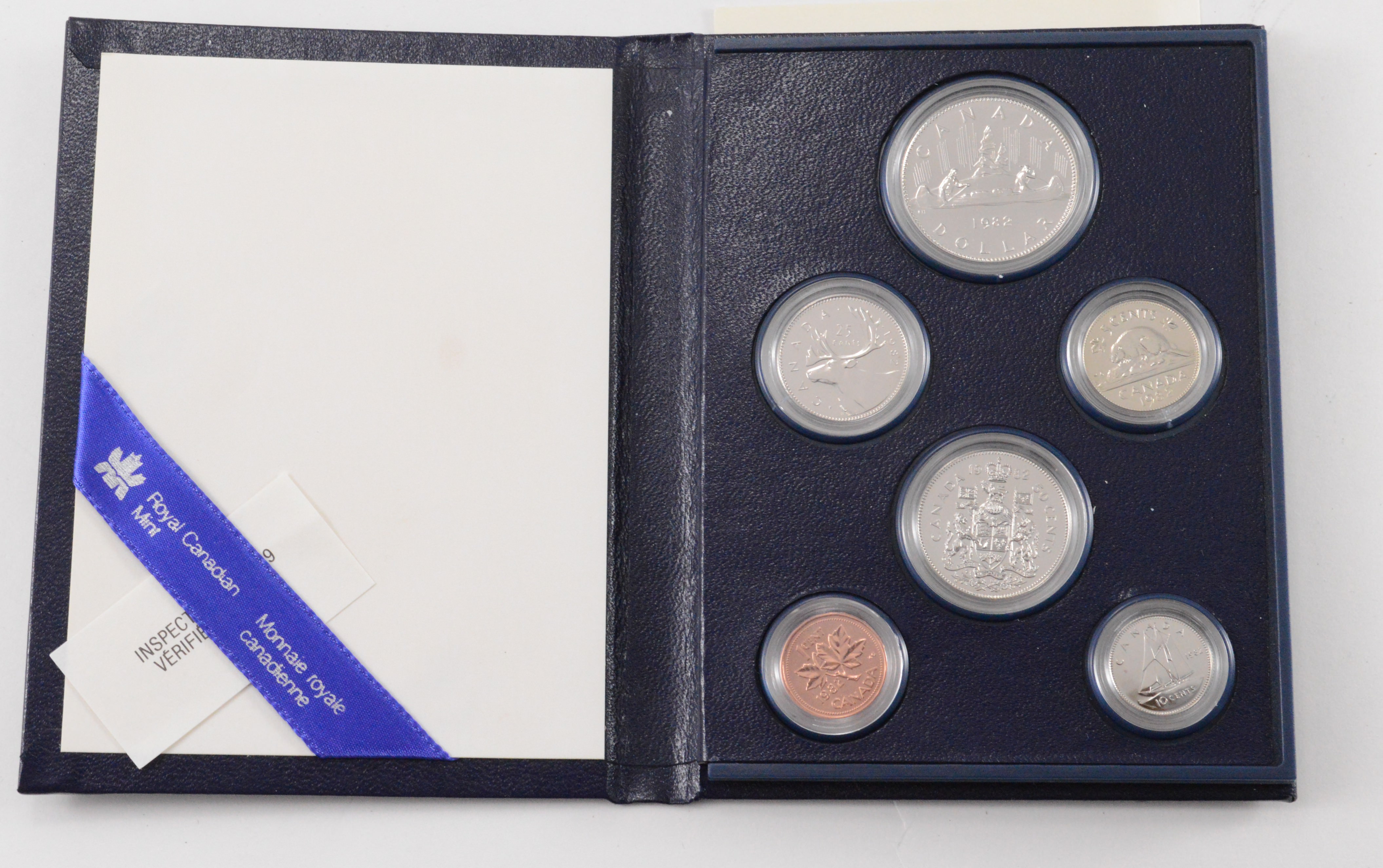 Nice! - 1982 Canada Specimen 6 World Coin Set | Property Room