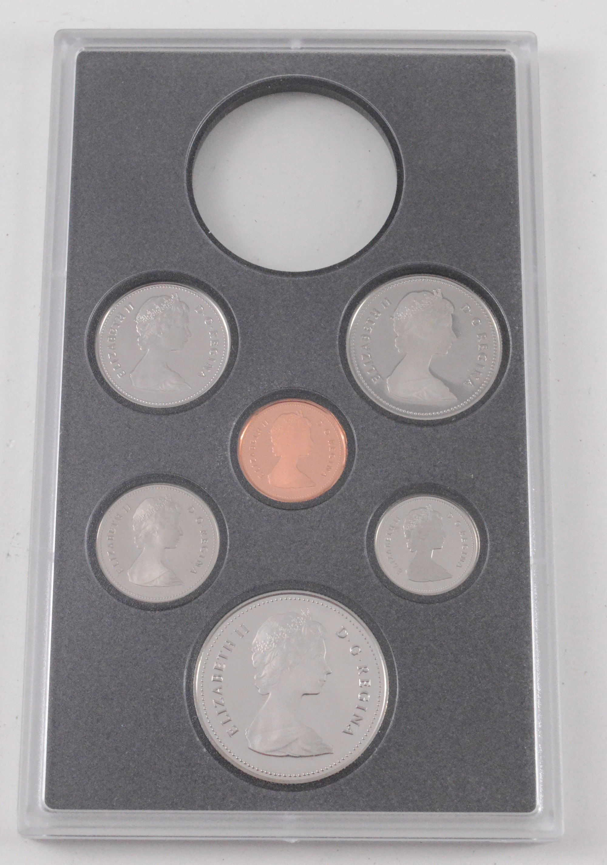 Nice! - 1985 Canada Proof 6 World Coin Set | Property Room