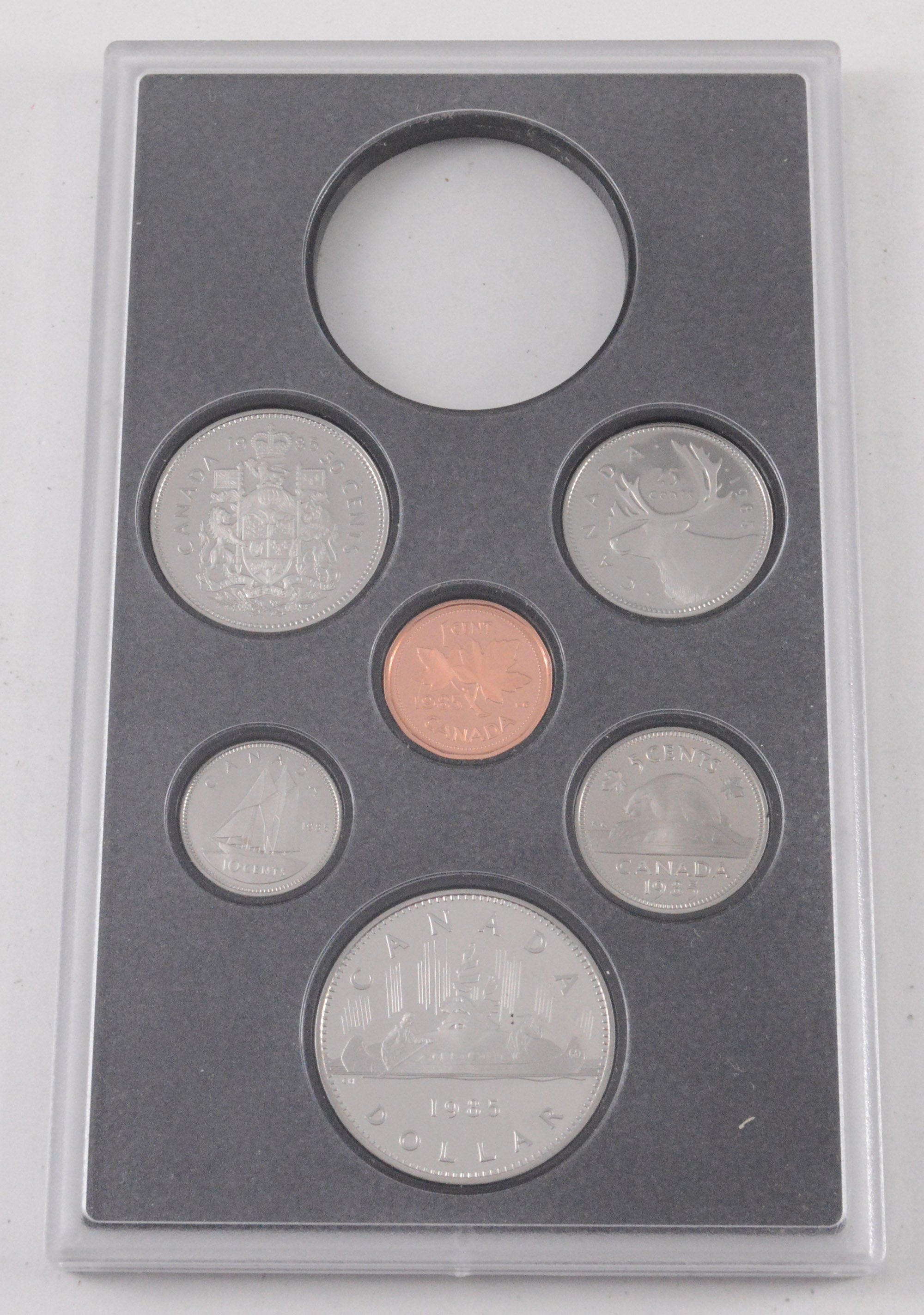 Nice! - 1985 Canada Proof 6 World Coin Set | Property Room