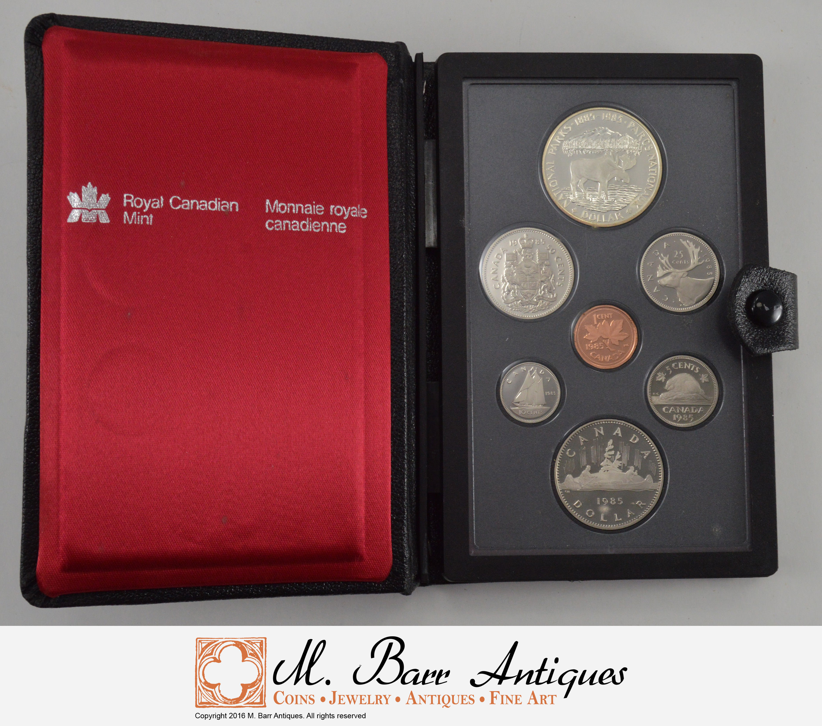 Nice! - 1985 Canada Proof 7 World Coin Set | Property Room