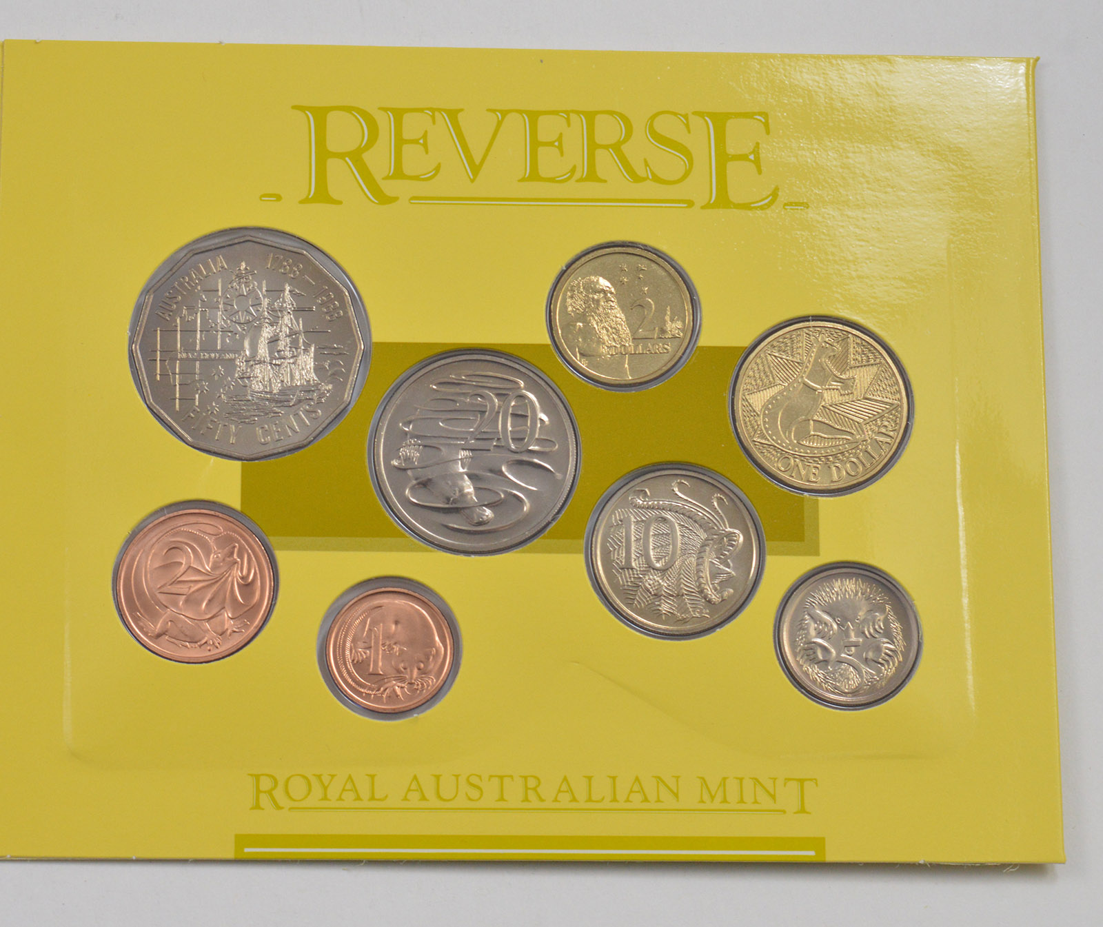 Nice! - 1988 Australia 100 Years 8 Coins World Coin Set | Property Room